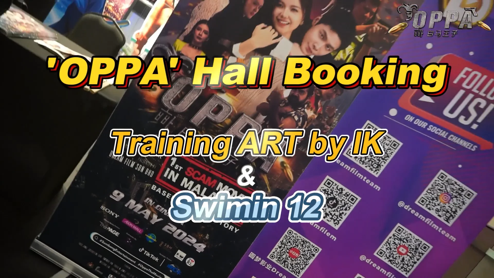 Hall Booking Mid Valley Training Art by IK