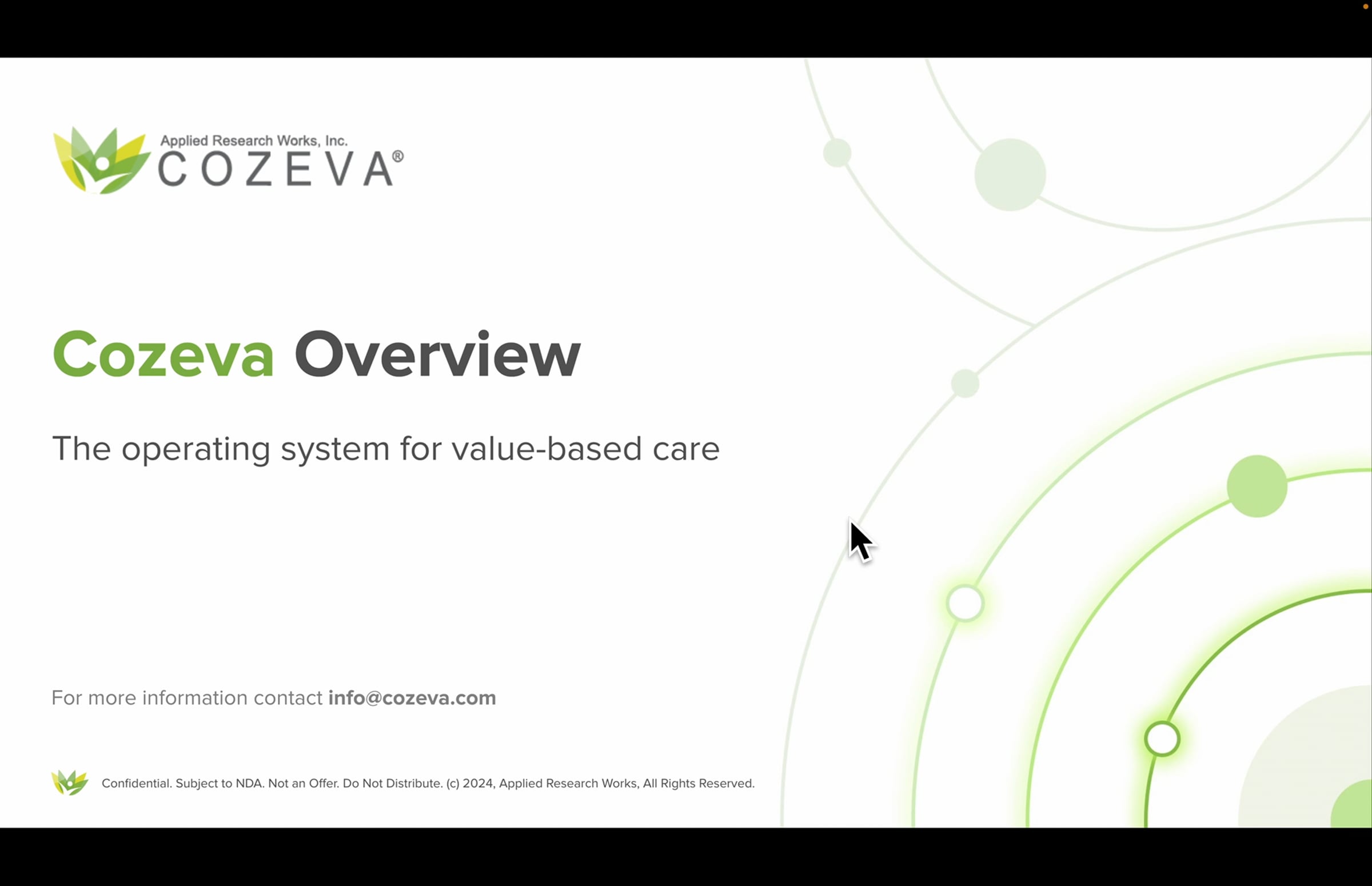 Demo - Cozeva Ecosystem 1080