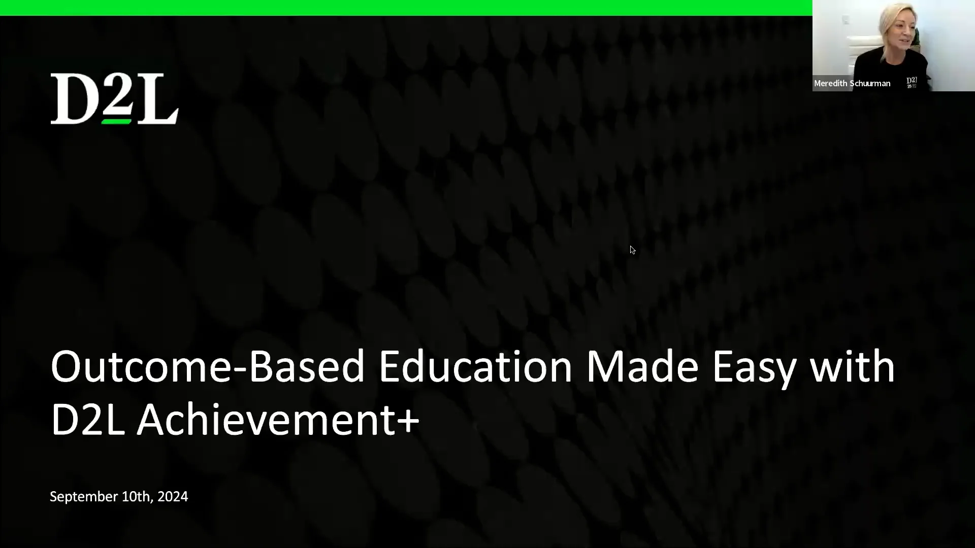Outcome-Based Education Made Easy with D2L Achievement+