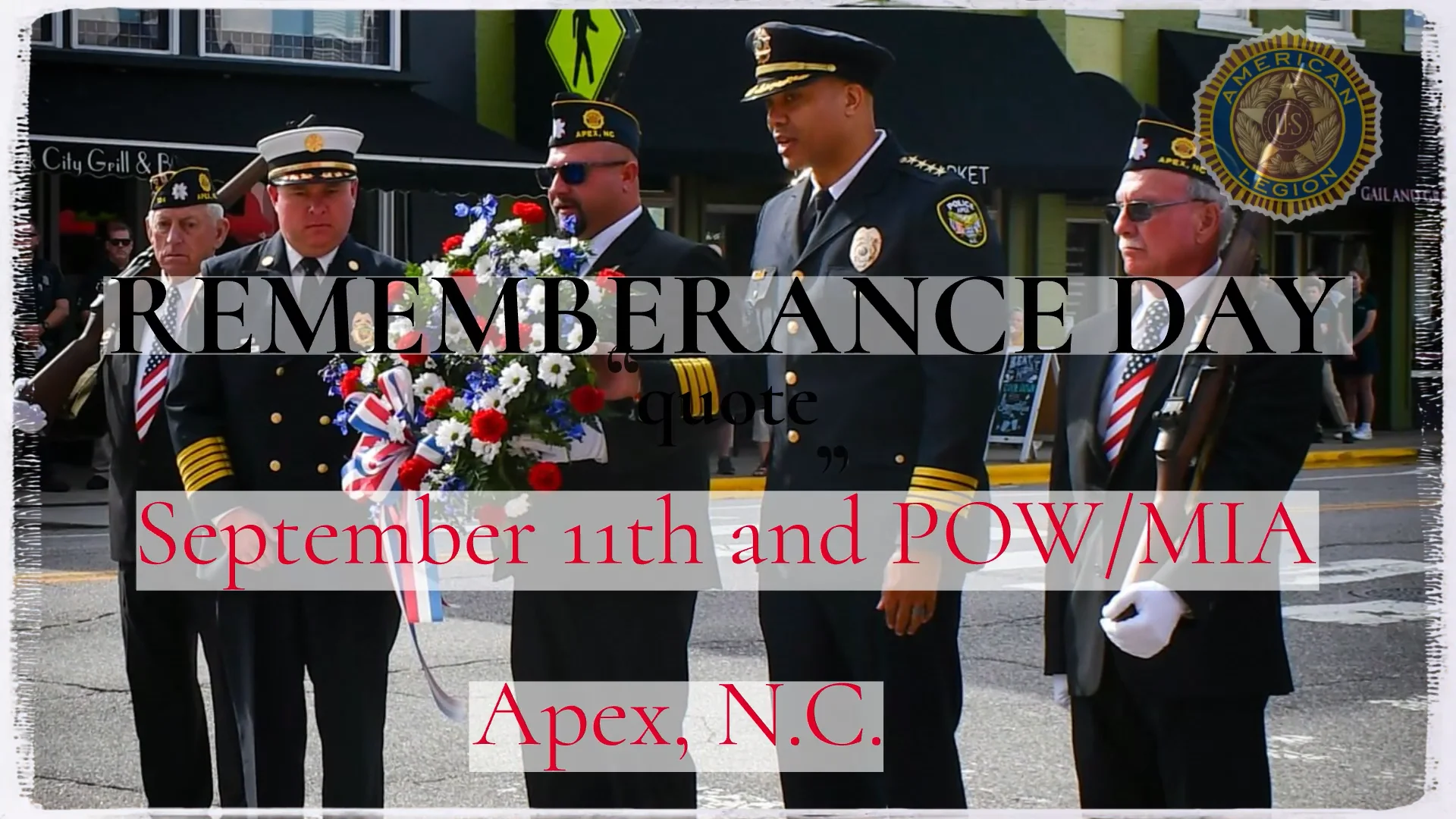 REMEMBERANCE DAY 2024