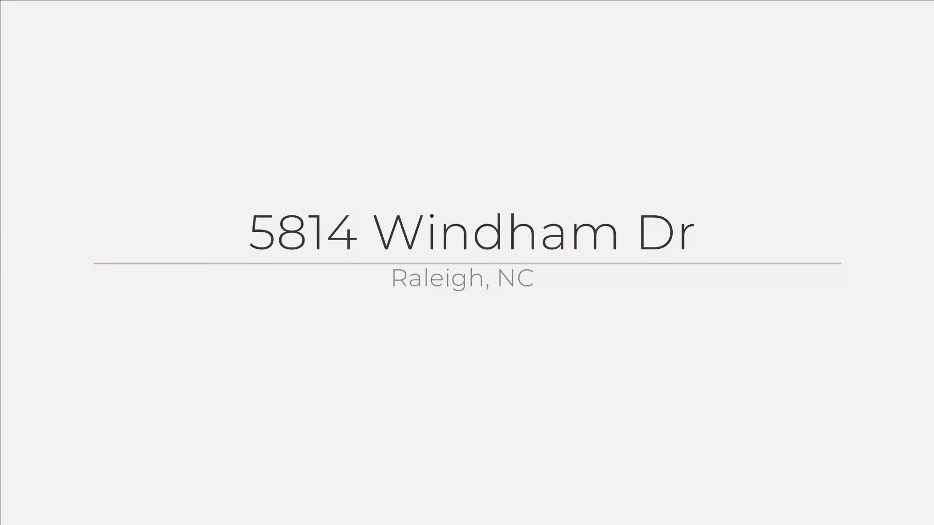 5814 Windham Dr, Raleigh, NC