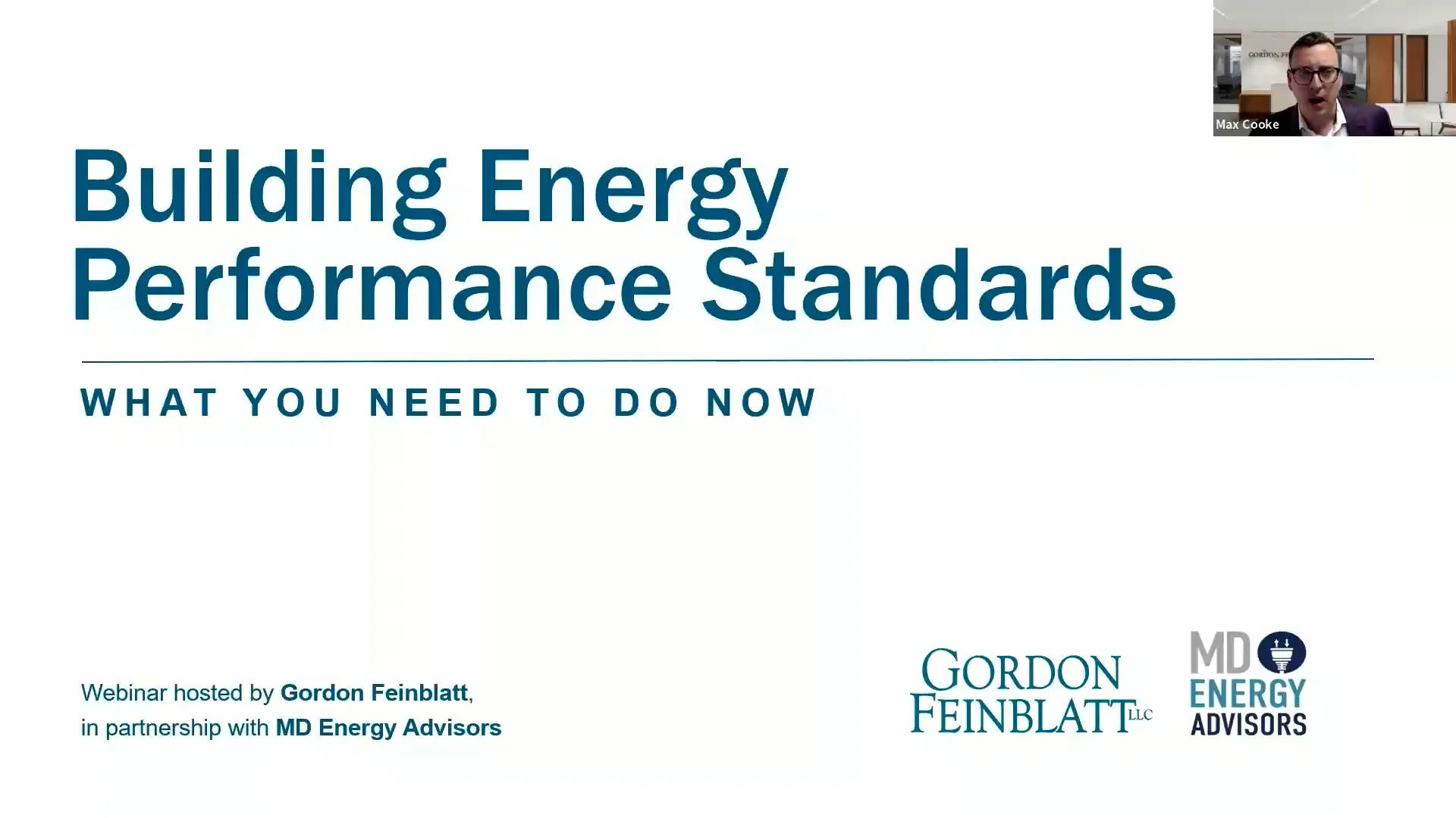 Building Energy Performance Standards Webinar 2024