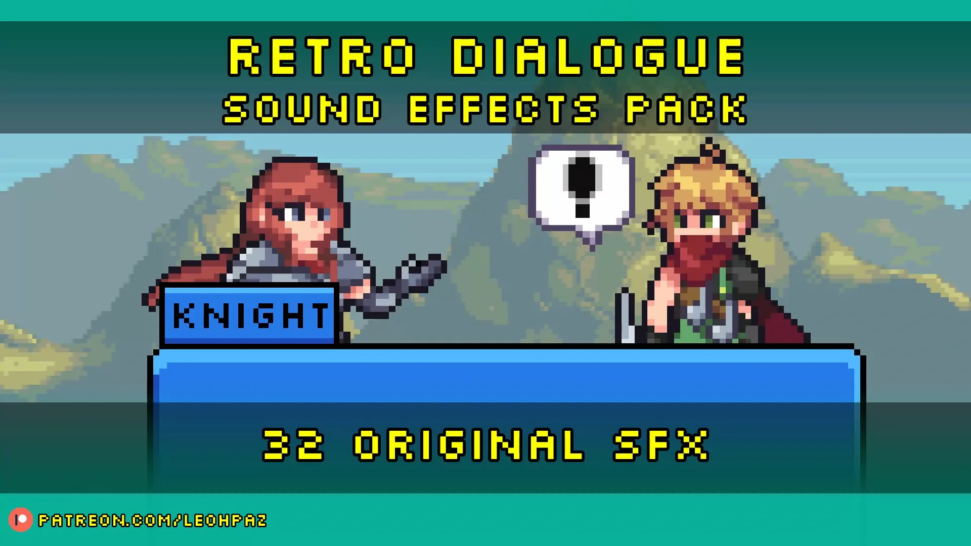Retro Dialogue SFX Pack