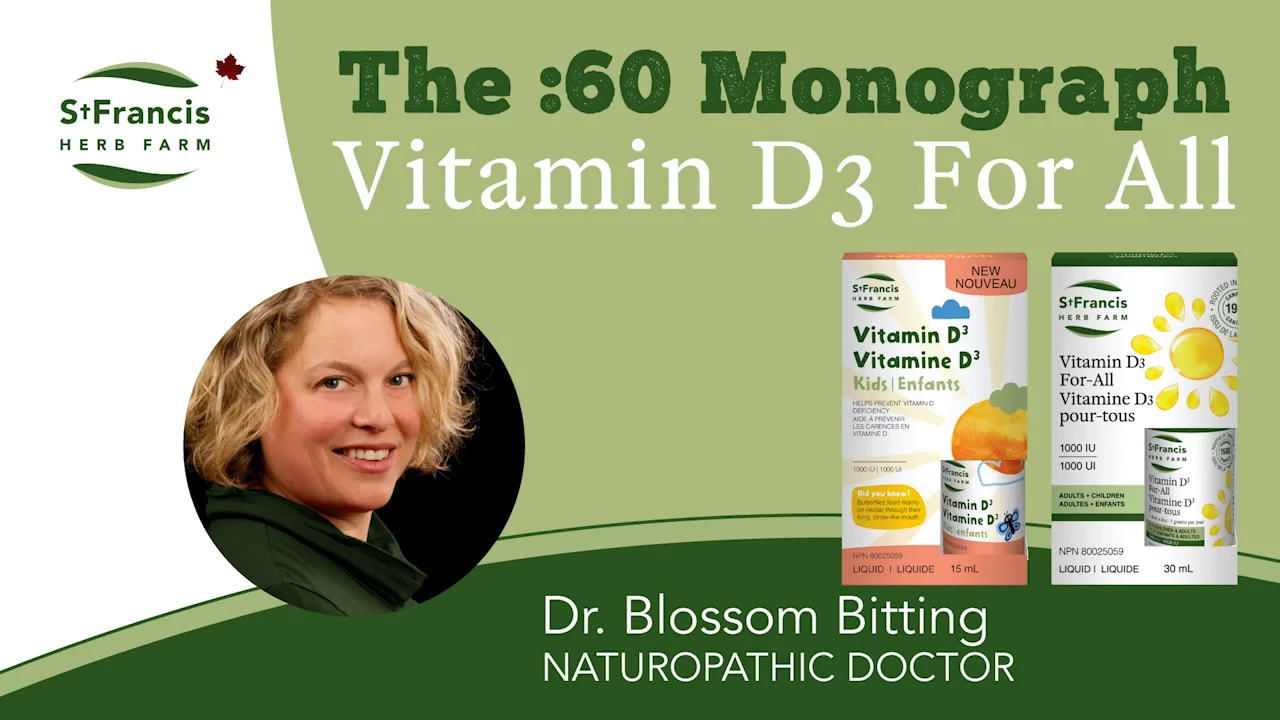 60 second monograph - vitamin d3