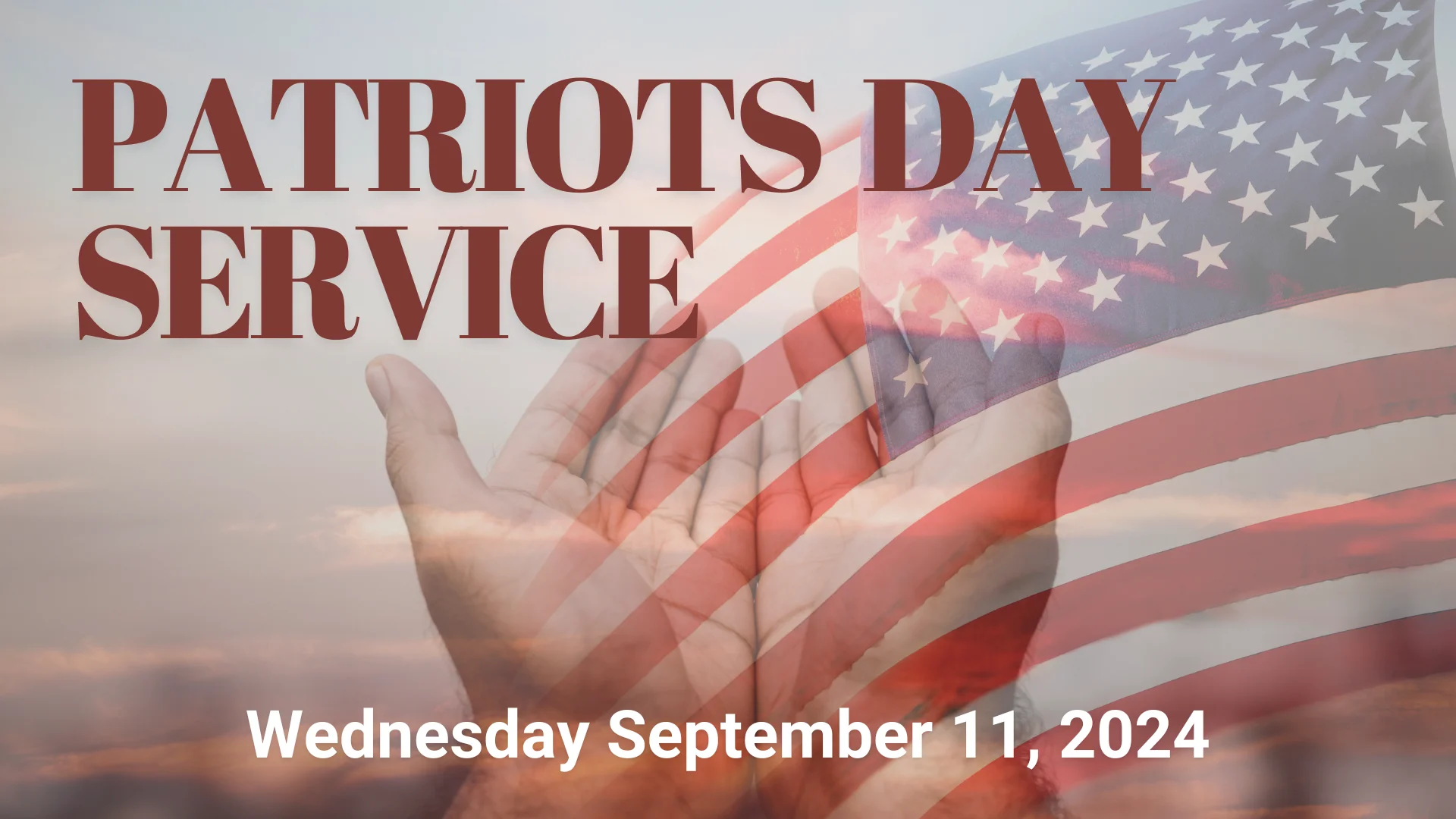 Patriot Day Service 9-11-2024