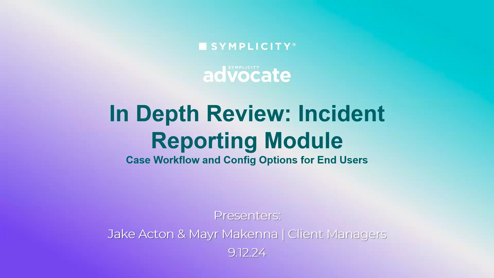 In-Depth Review: Incident Reporting Module