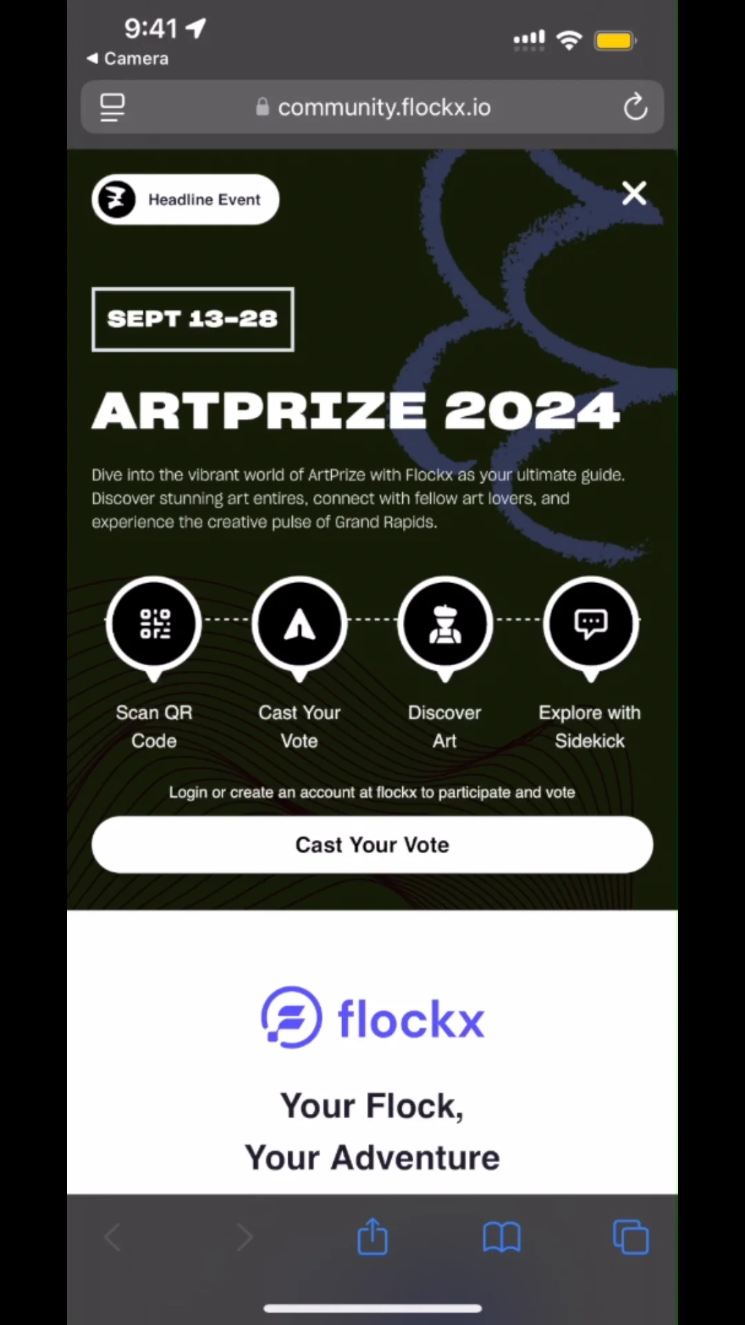 Flockx - Vote for Art 2024