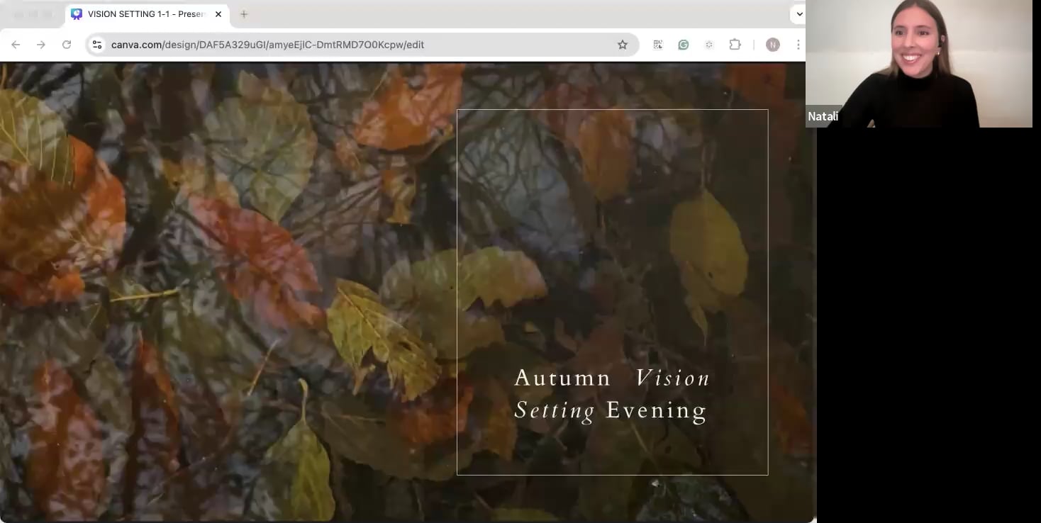 Autumn Vision Setting