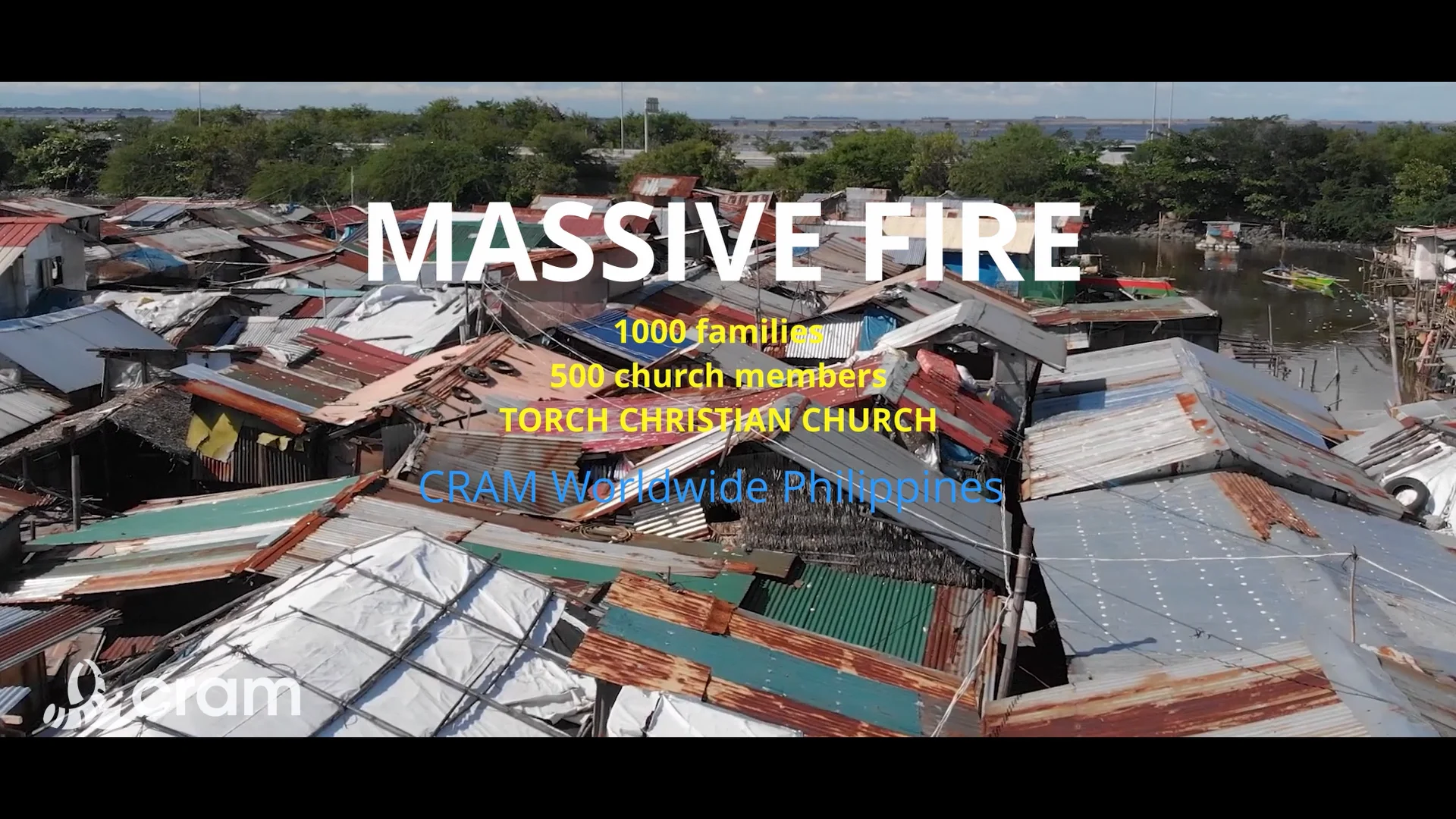 Massive Fire in Philippines