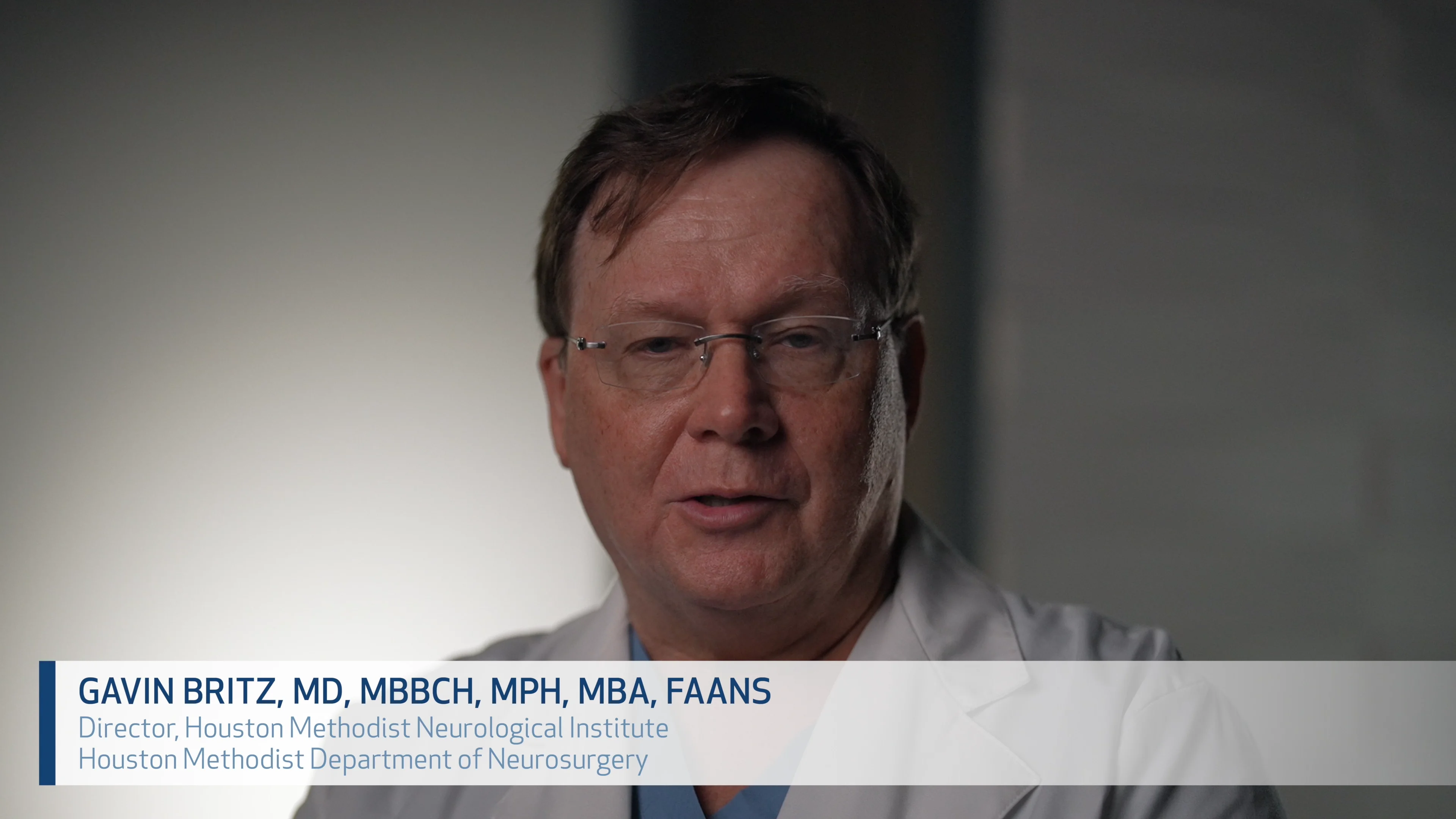 Welcome Dr. Gavin Britz