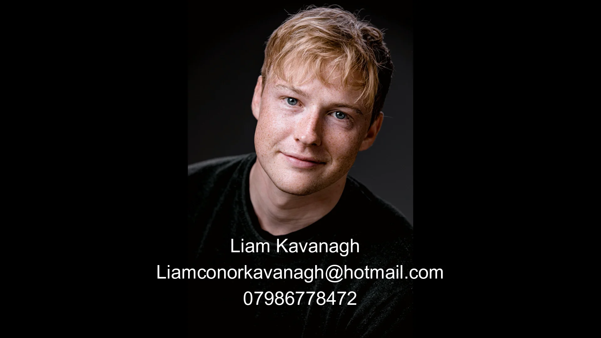 ShowReel Liam Kavanagh 2024