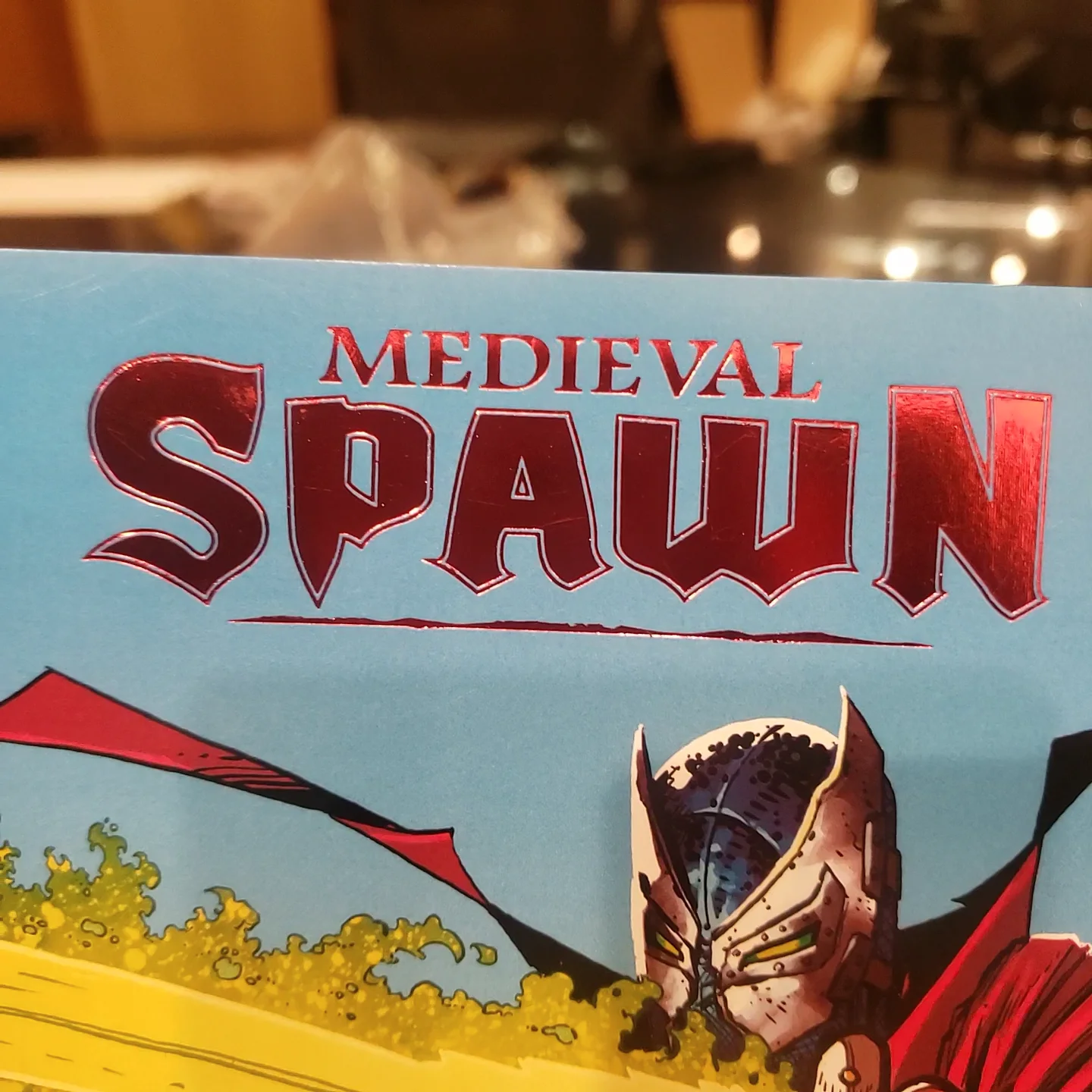 KICKSTARTER COMIC - COOL FOIL COVERS!