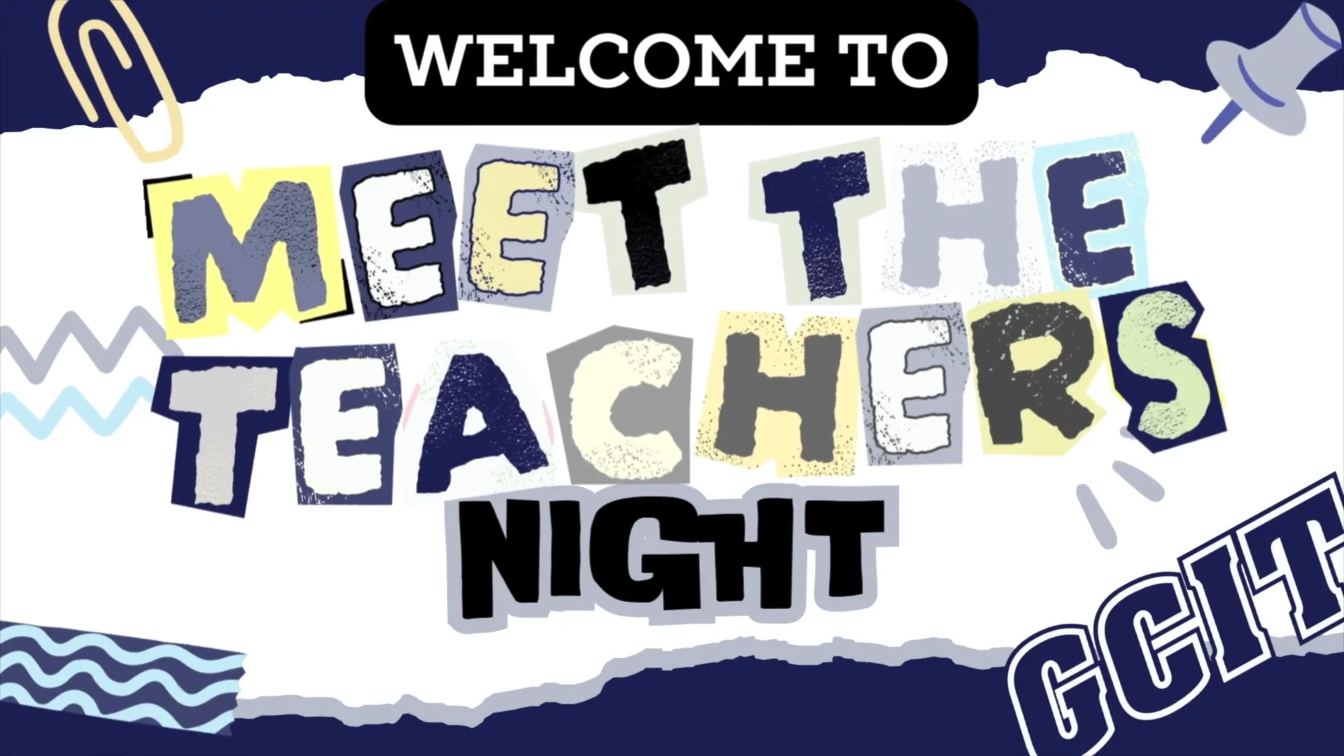 Meet the Teachers Night Video Fall 2024