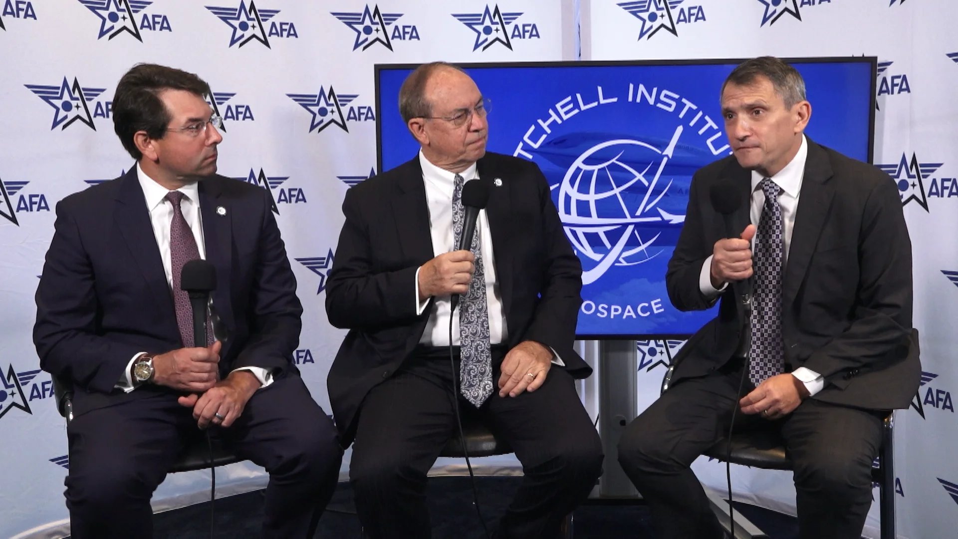 Lt Gen David A. Deptula & Doug Birkey on The Mitchell Institute - Live ...