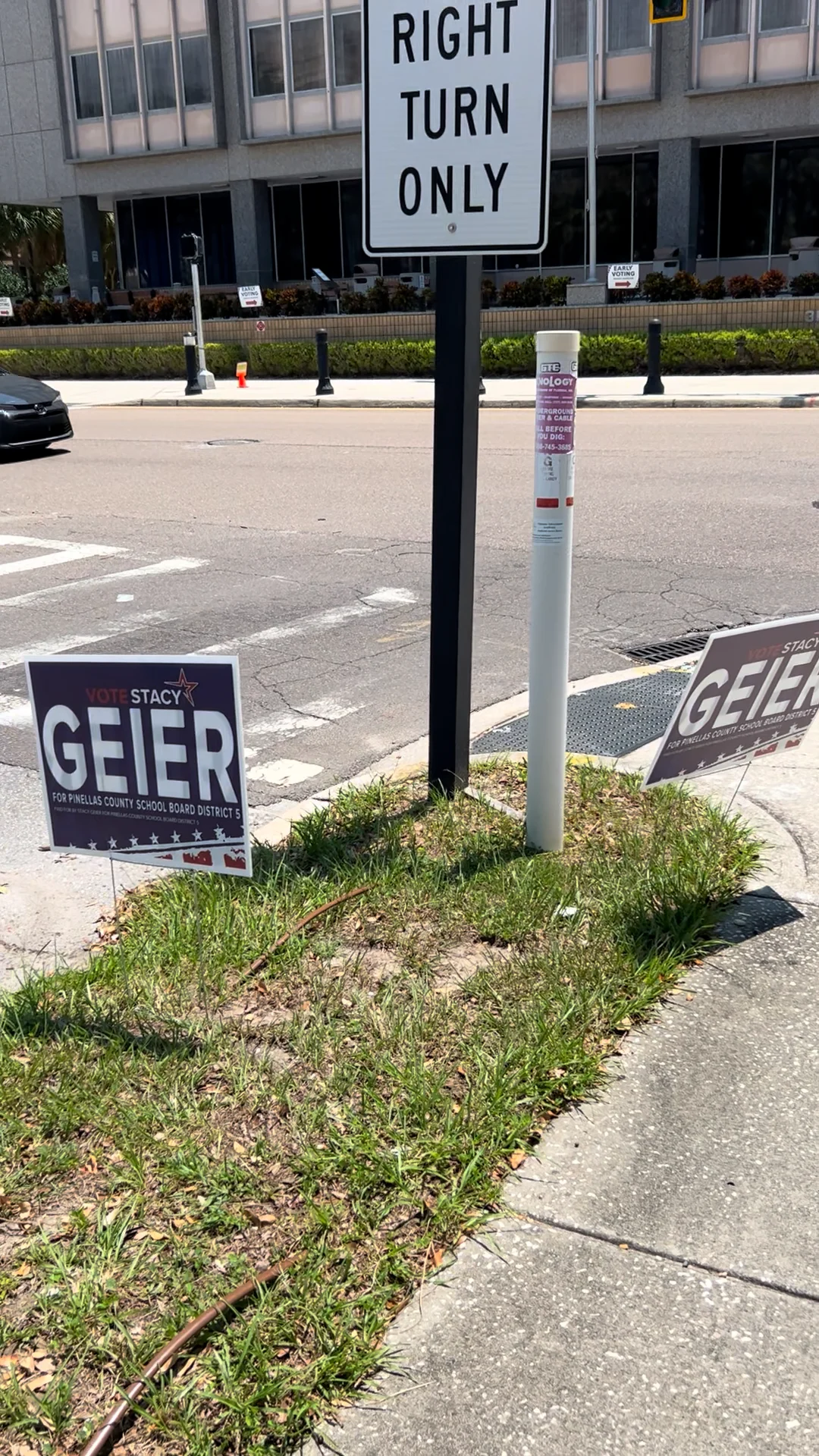 Boring Election Signs