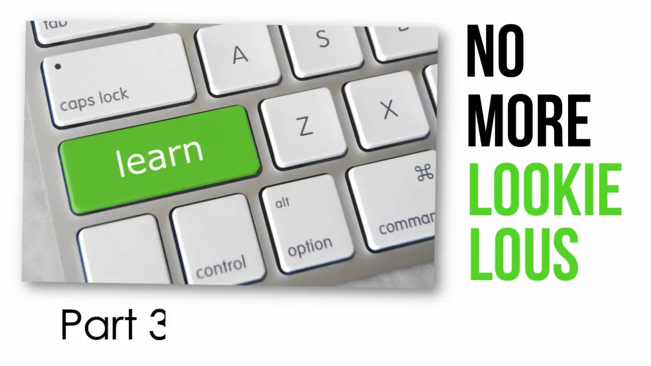 No More Lookie Lous From Fear to Freedom (Part 3)