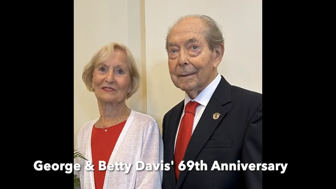George & Betty's 69th Anniversary