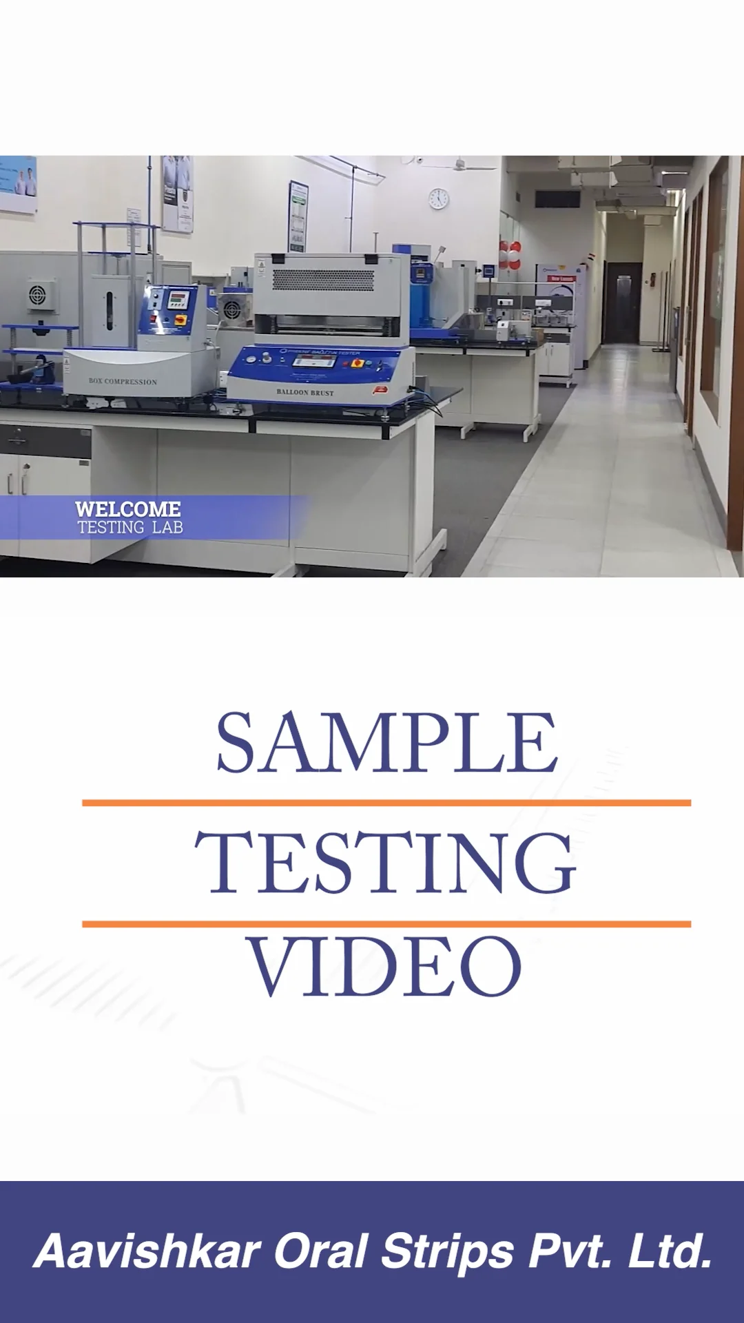 Tensile Test on Pouches.