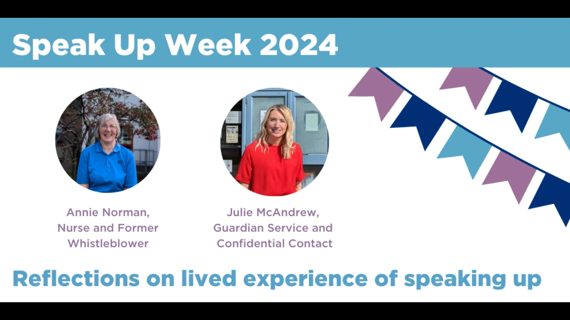 Reflection on lived experience of speaking up - Annie's story