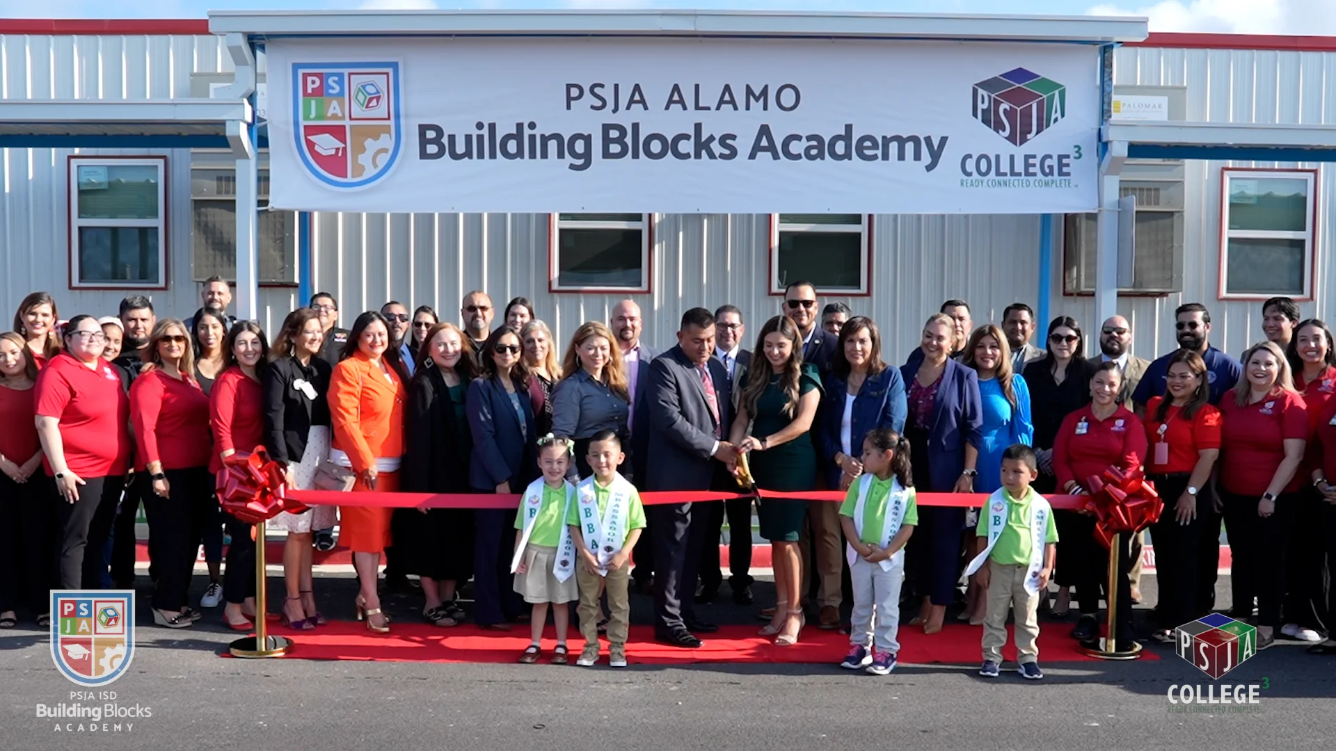 PSJA Alamo Building Blocks Academy Ribbon Cutting Ceremony