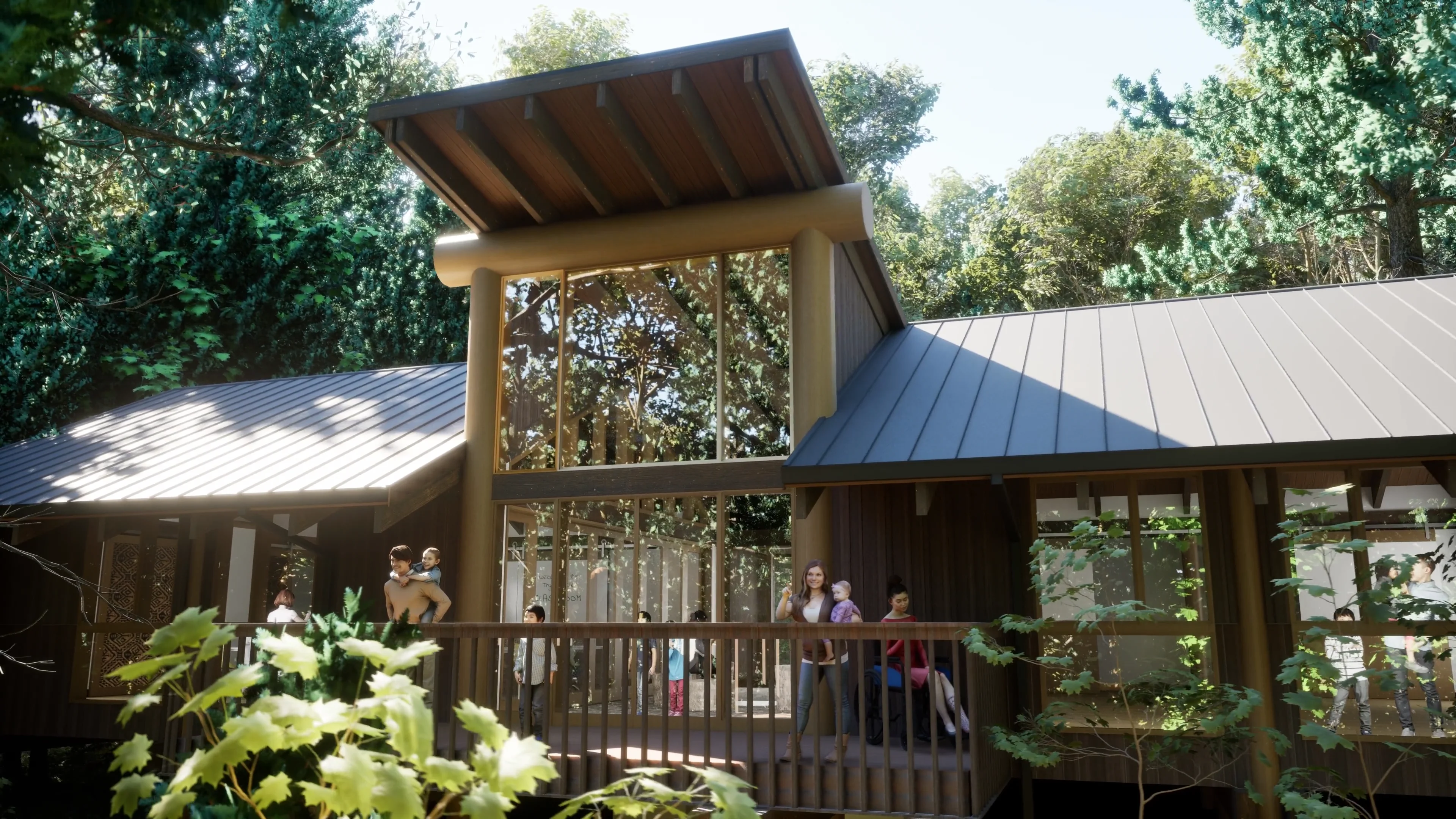 New Education Pavilion at Tryon Creek
