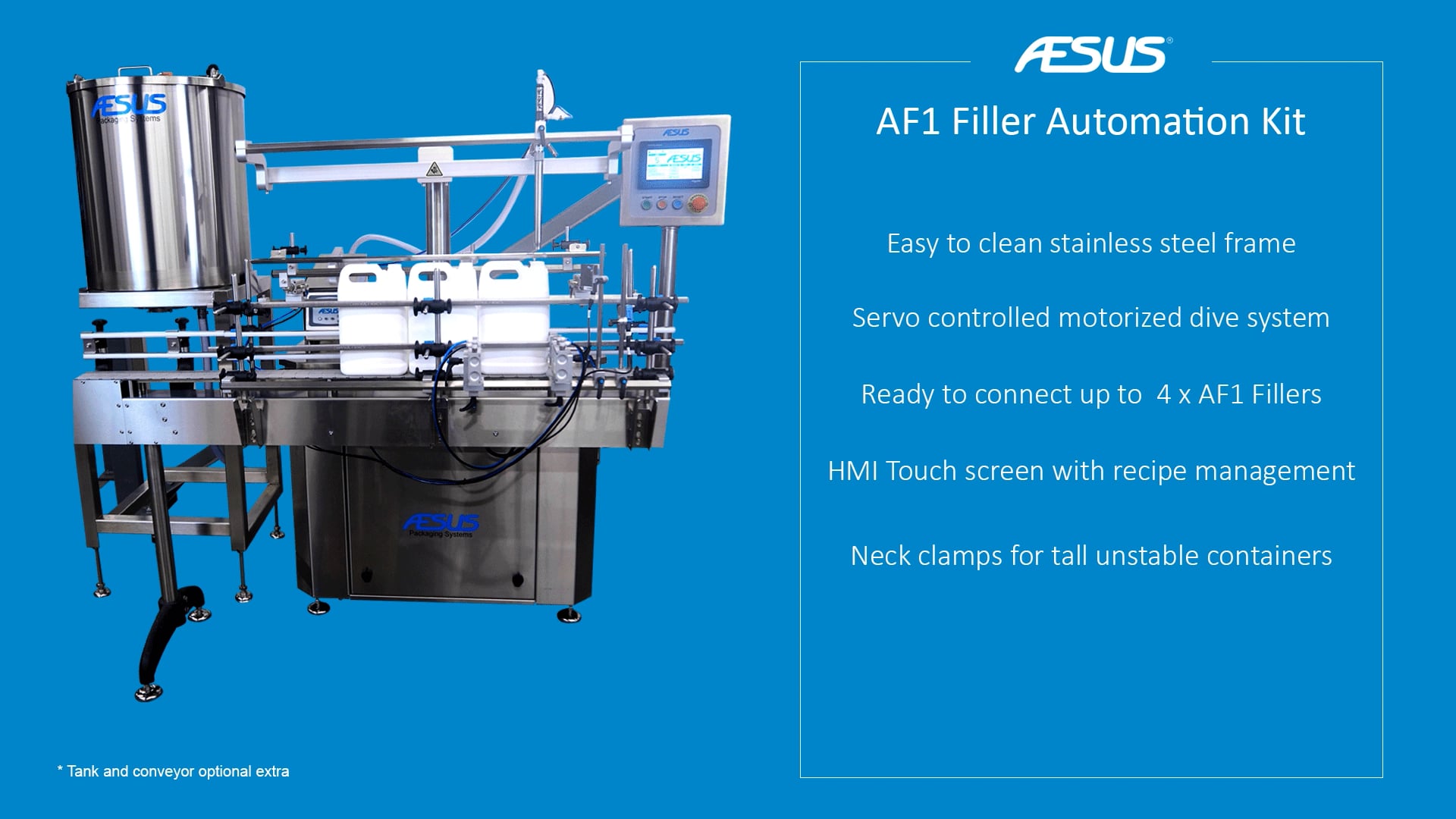 AESUS AF1 Liquid Filler, Automation Kit