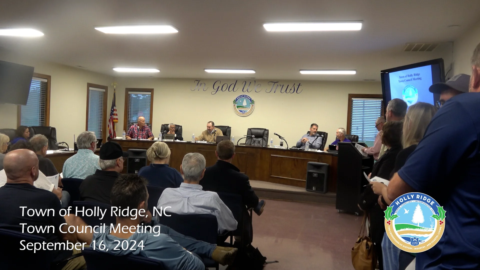 2024-09-16 Holly Ridge Town Council Meeting