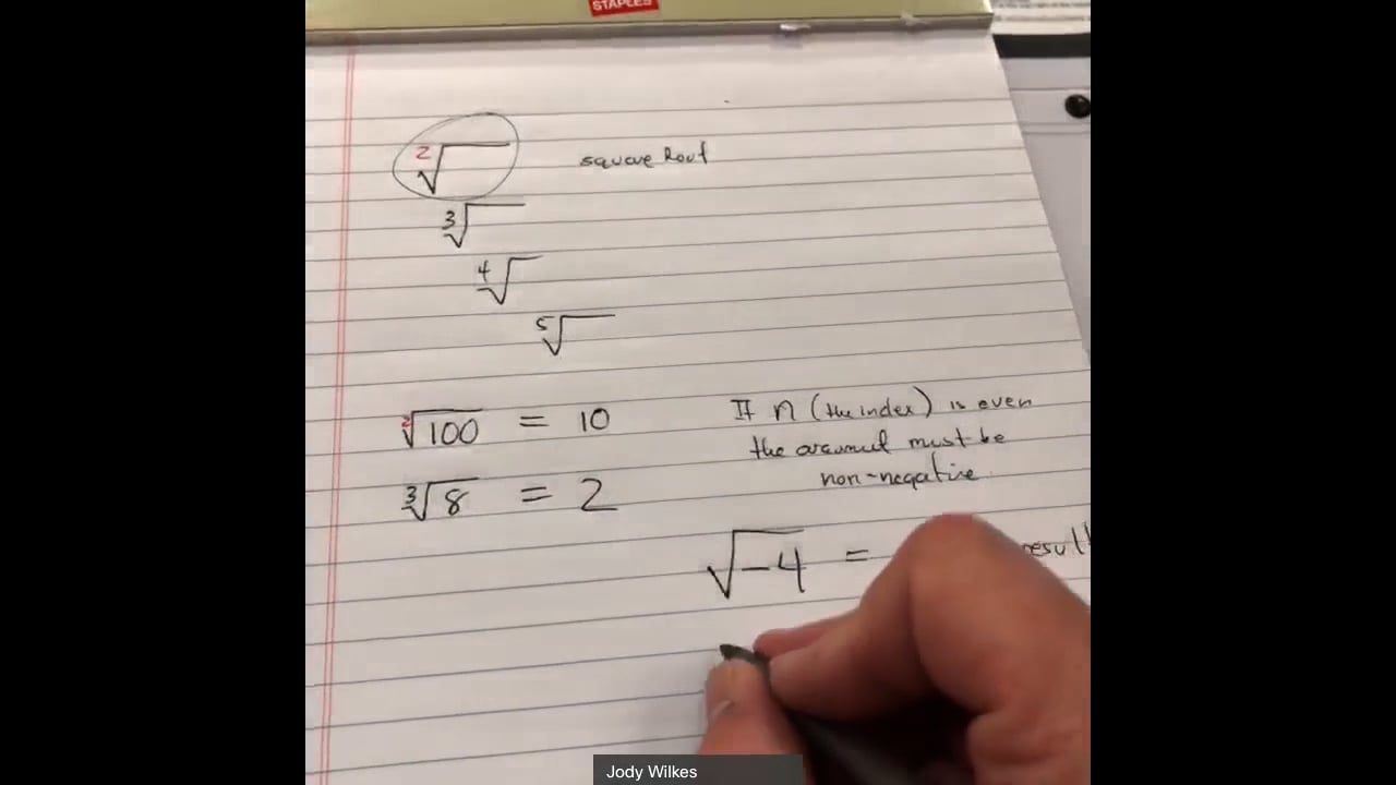 Introduction To Radicals Arithmetic