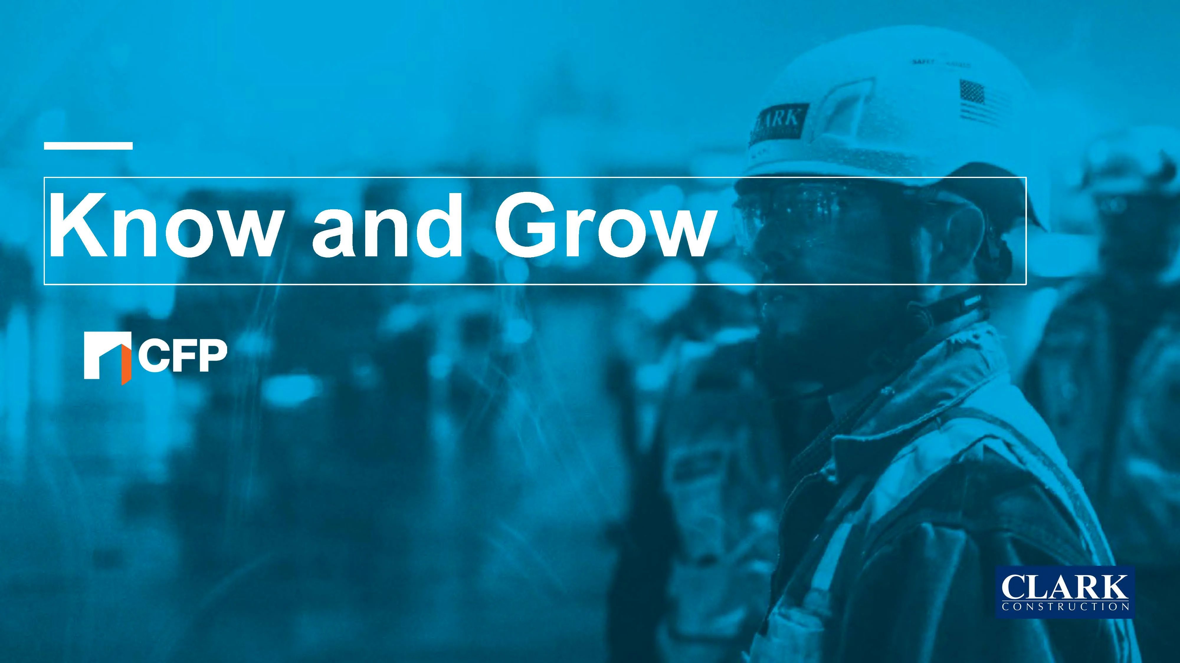 Know & Grow - CFP