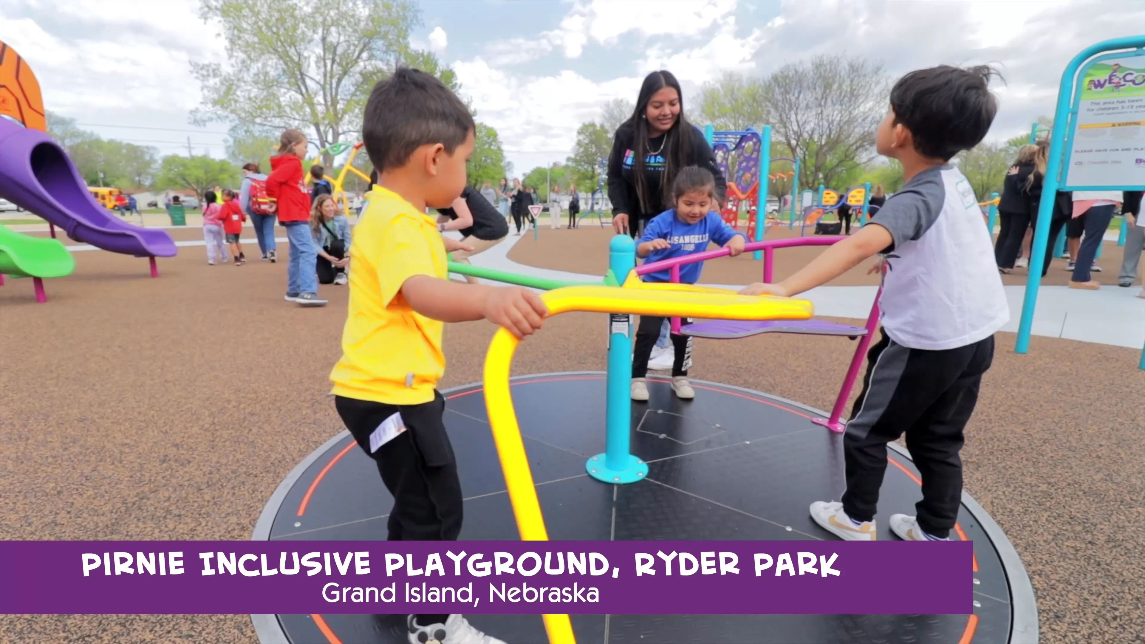 Pirnie Inclusive Playground at Ryder Park - Grand Island, NE