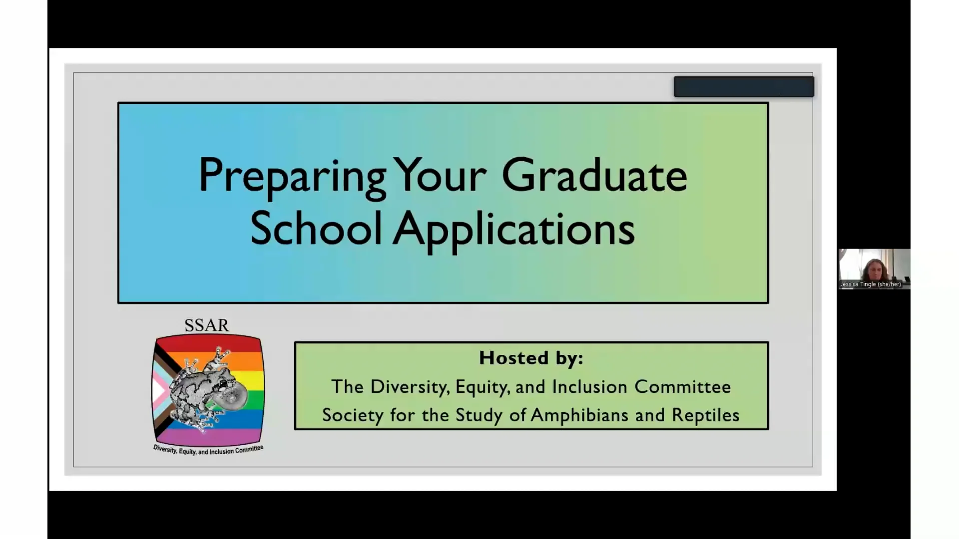Preparing your graduate school application: Info session organized by SSAR DEI Committee on 9/20 ...