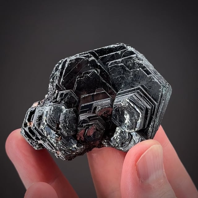 Hematite - Iron Rose - TUC114-055 - Fibbia Mt. - Switzerland Mineral ...