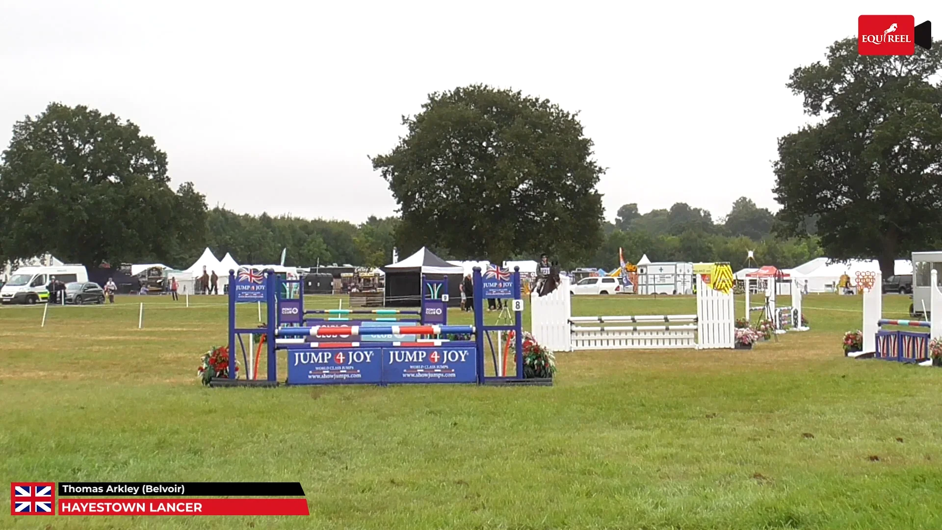 EQUIREEL 221 Thomas Arkley (Belvoir) & Hayestown Lancer at JCB PONY ...