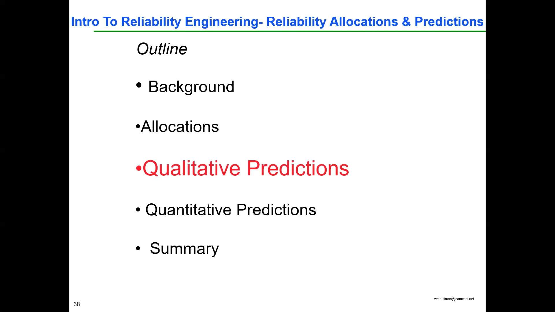 ASQ RRD webinar Reliability Allocations and Predictions, Reliability ...