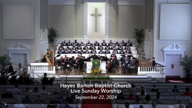 Worship With Us - Hayes Barton Baptist Church