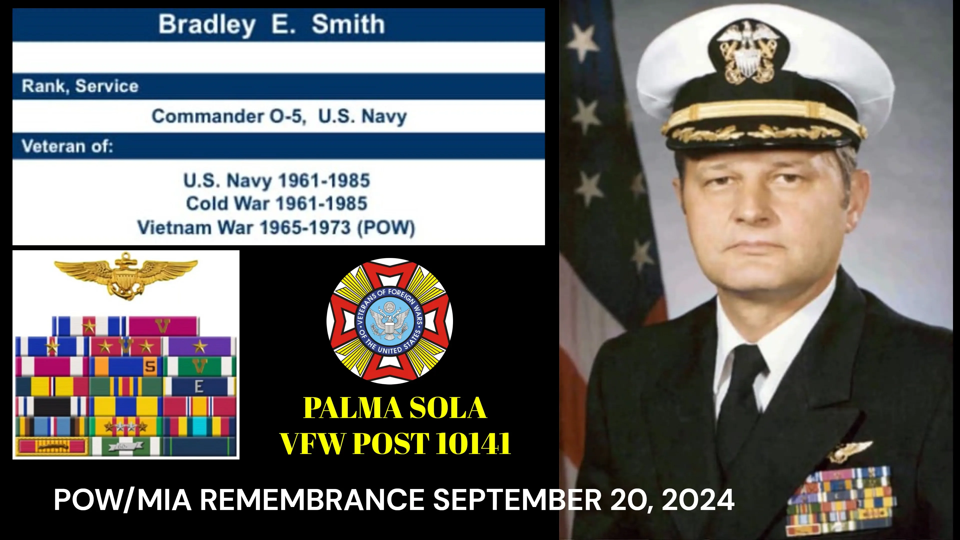 BRAD SMITH VN WAR POW 9-21-24