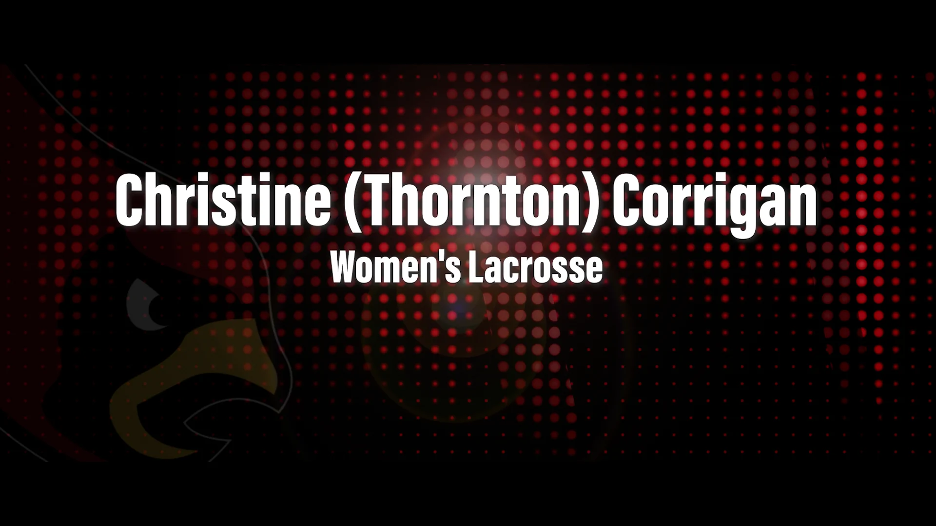 Christine (Thornton) Corrigan, B.A. 2005: Catholic University Athletics ...