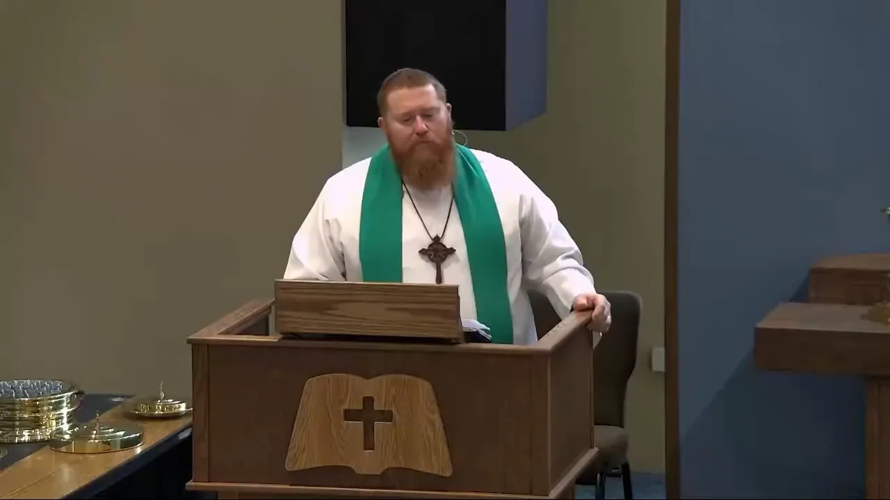Embracing the Ministry of the Means of Grace Sermon by Pastor Arndt