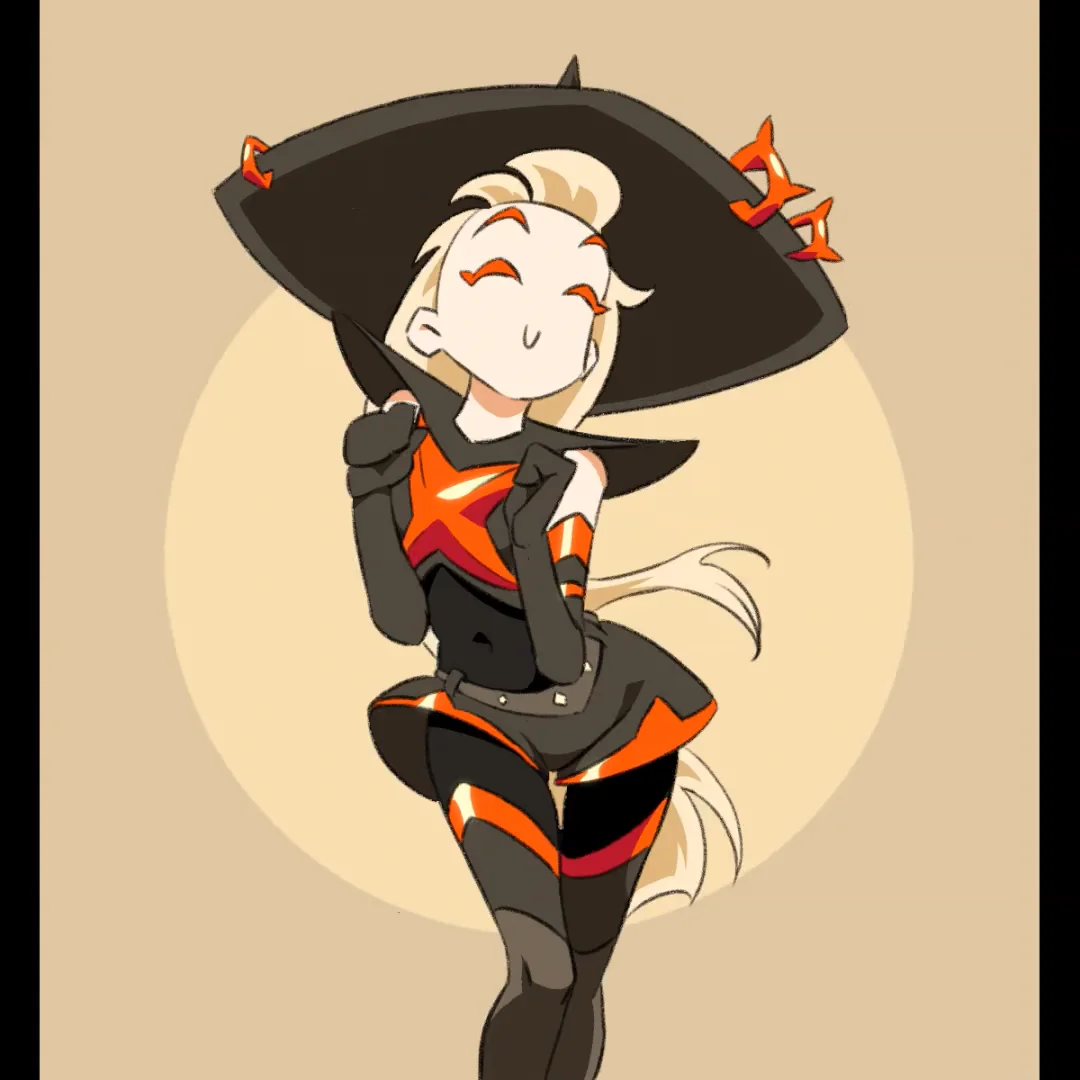 Dancing witch