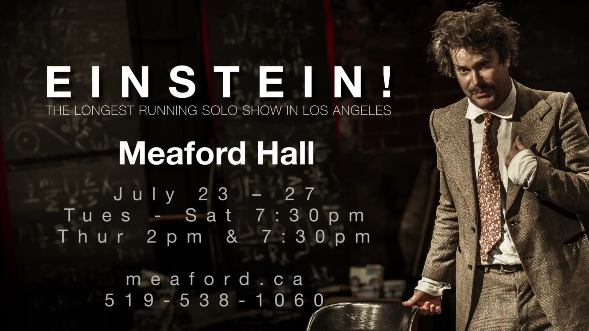 EINSTEIN Meaford Hall (General show promo1:38)