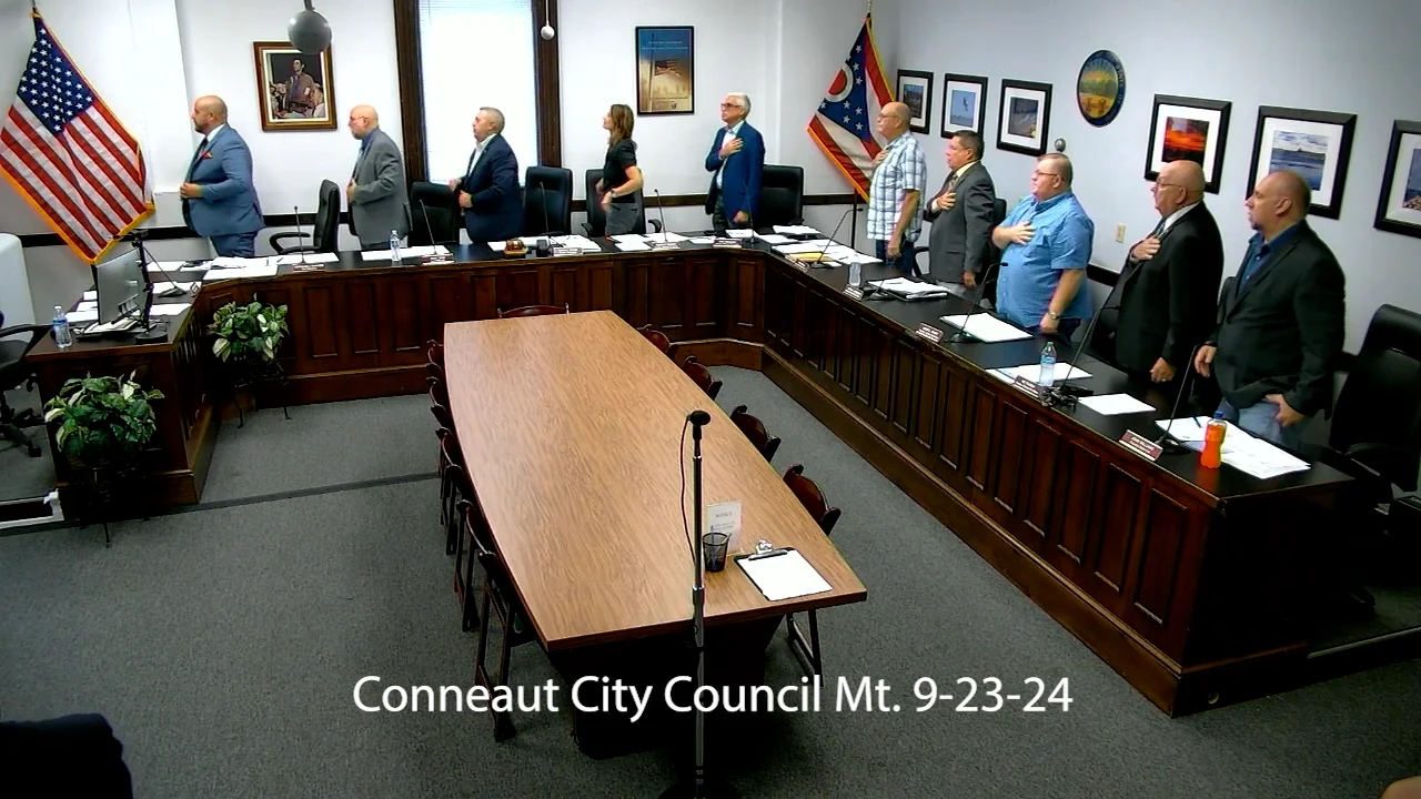 Conneaut City Council Mt. 9-23-24