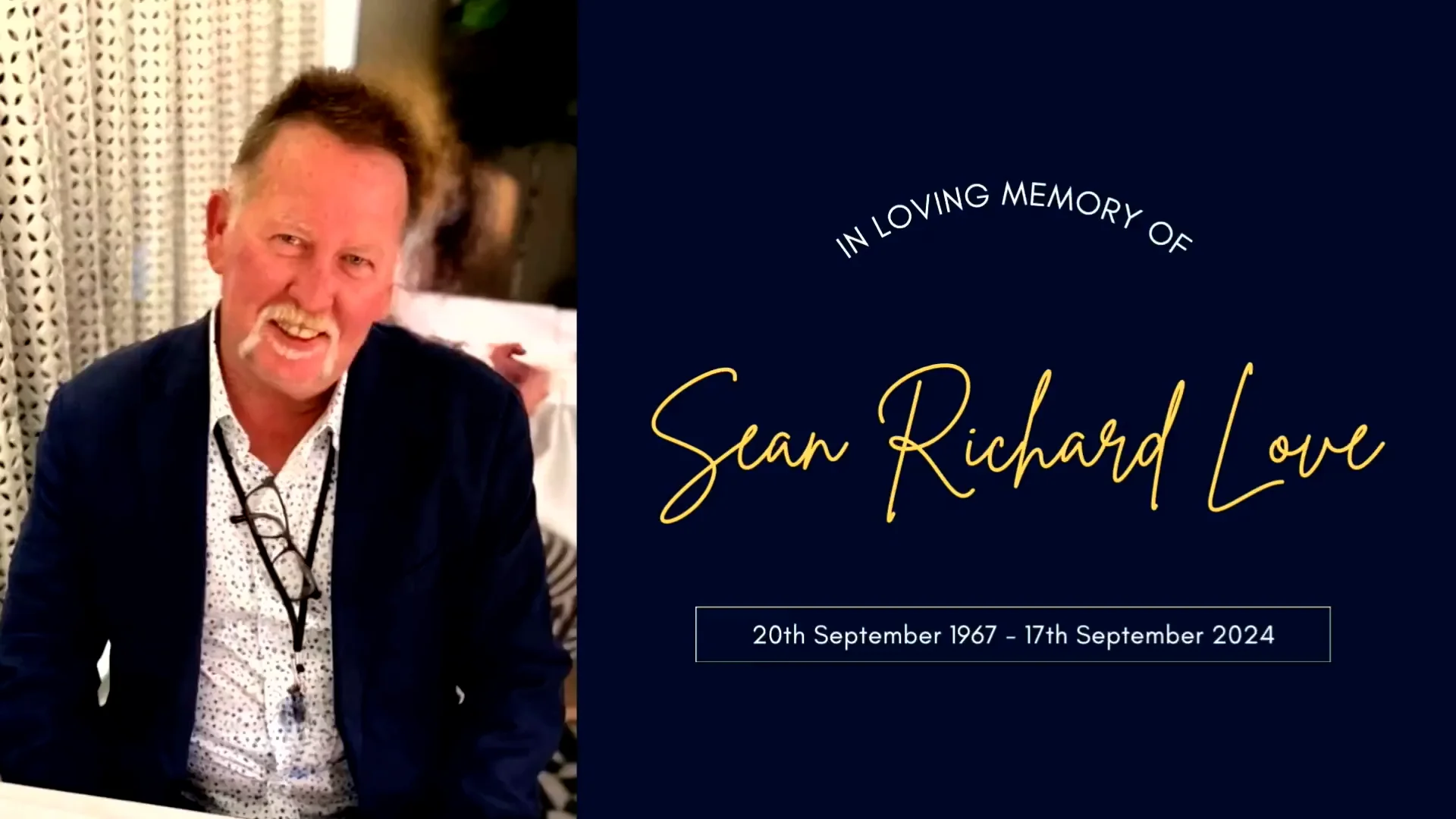 SEAN RICHARD LOVE