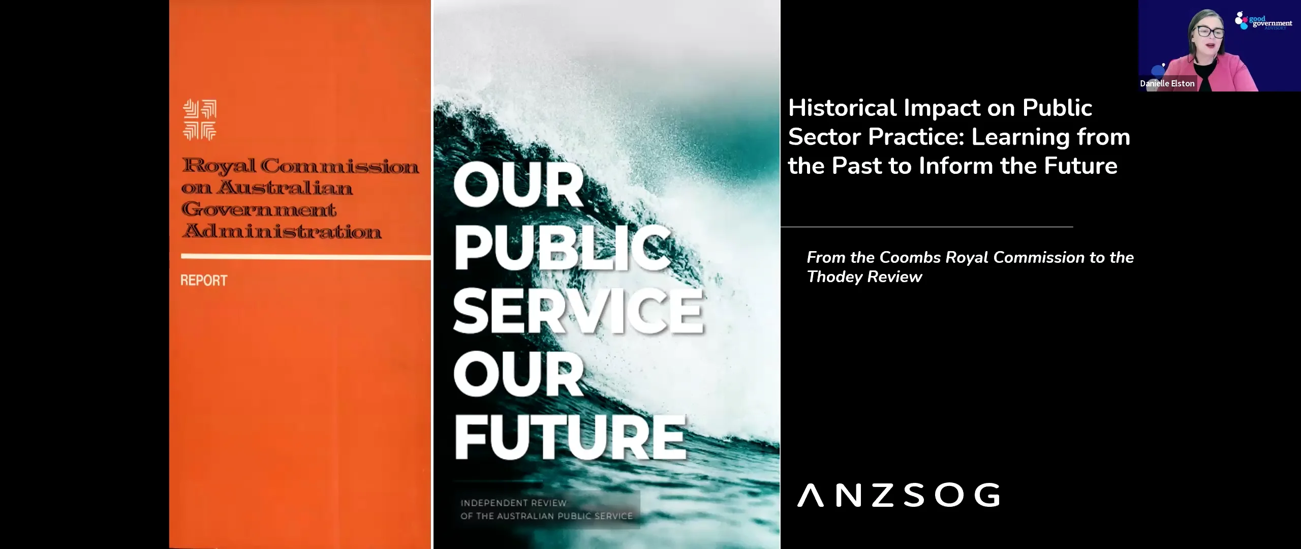 ANZSOG Thought Leadership Series - Connecting Policy with Operations: Moving Beyond Lived Experience