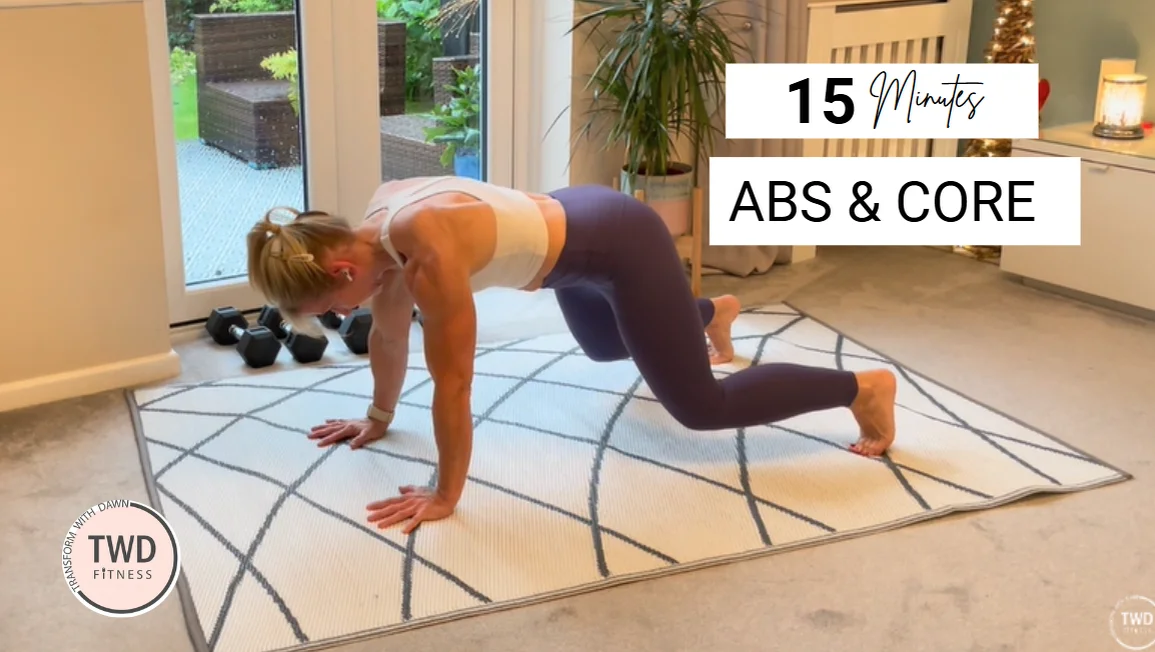 15 MIN ABS & CORE WORKOUT