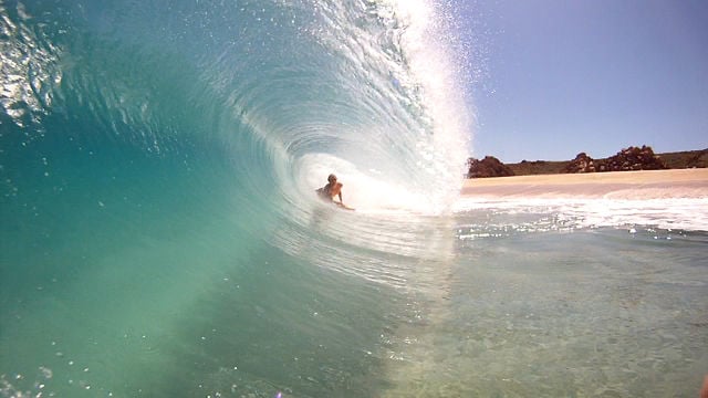 Wyadup Beach Cyclone Swell GoPRO on Vimeo