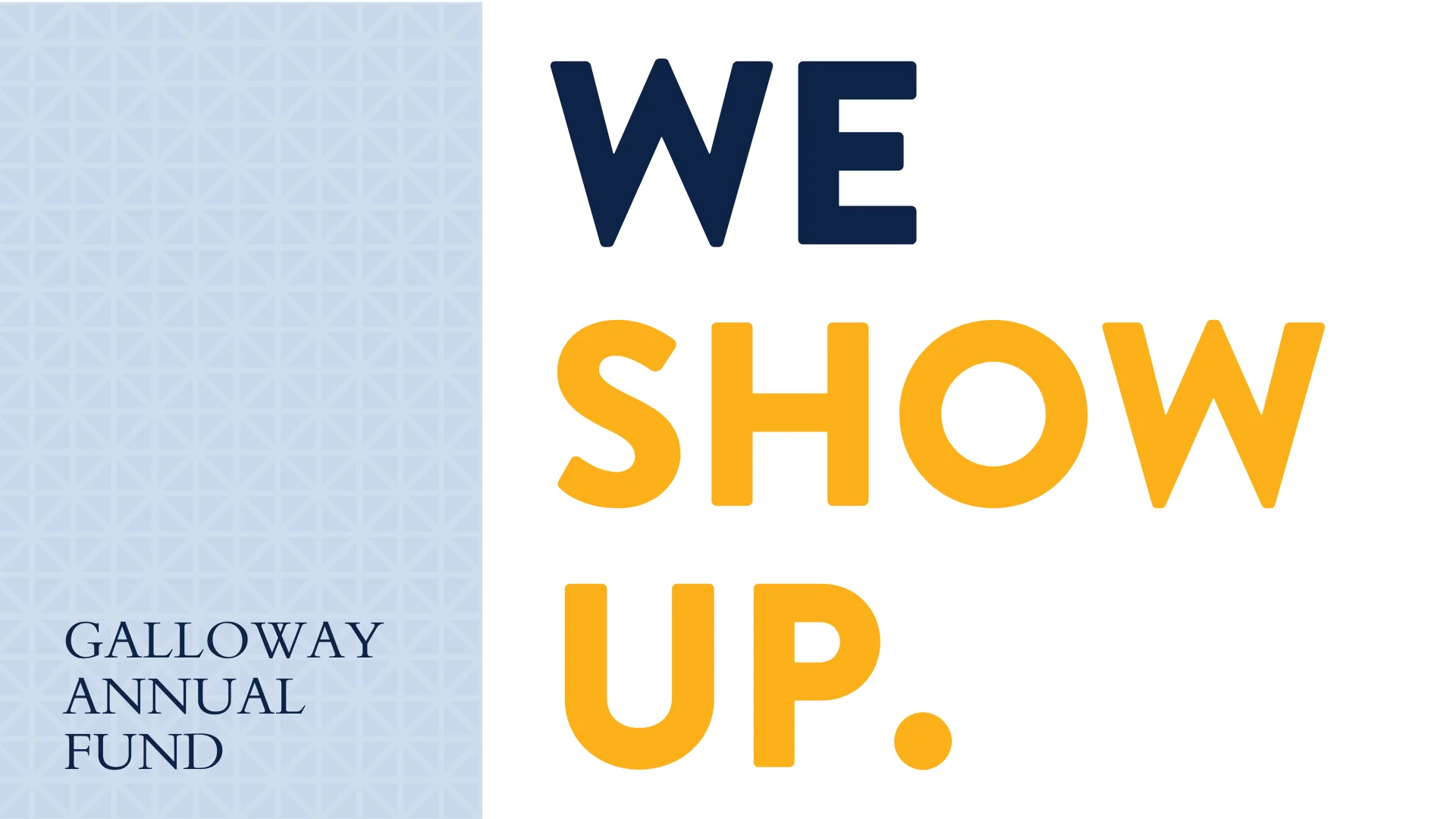 We Show Up
