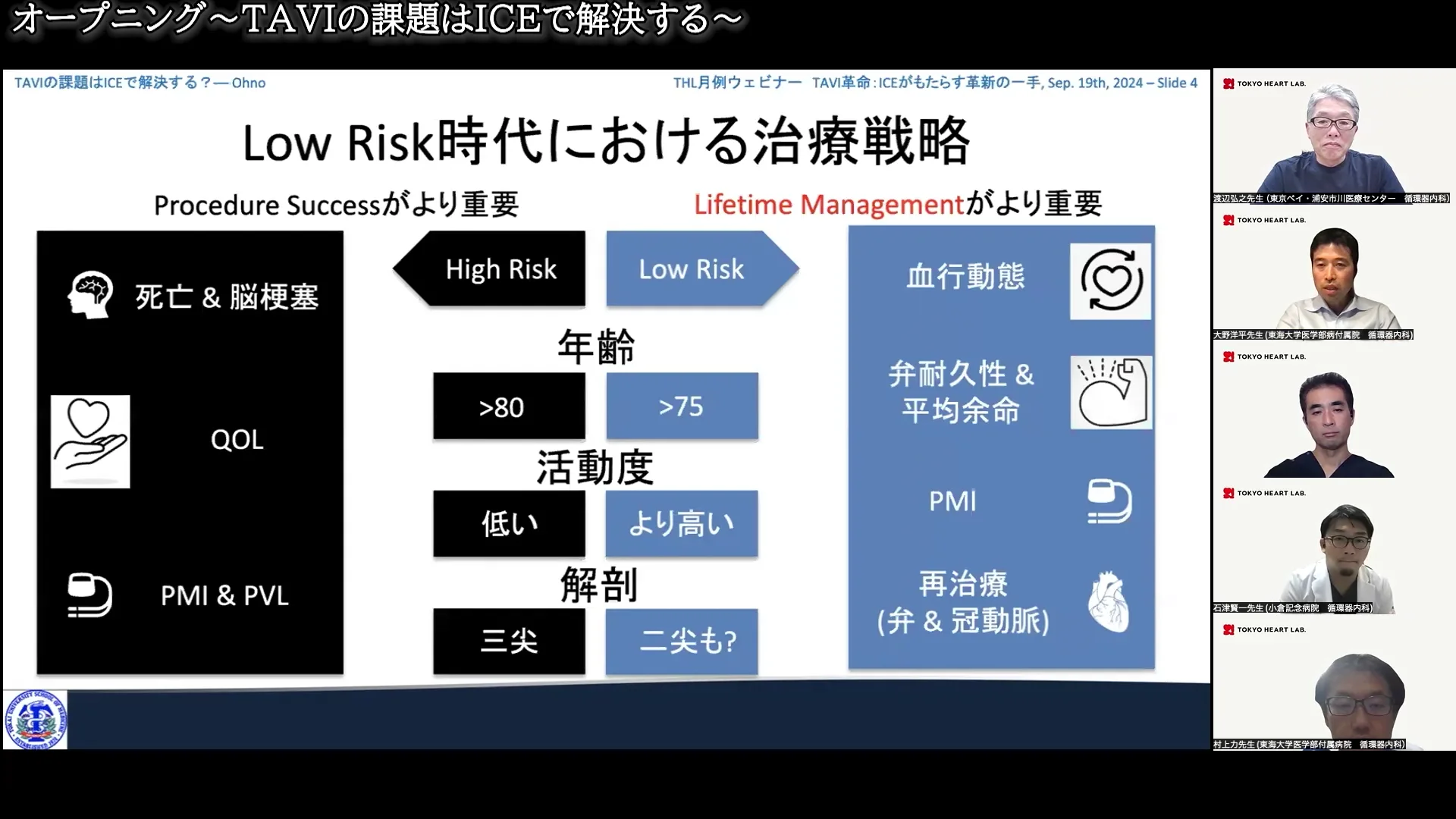 【見逃し配信】2024年9月19日 TAVI革命：ICEがもたらす革新の一手