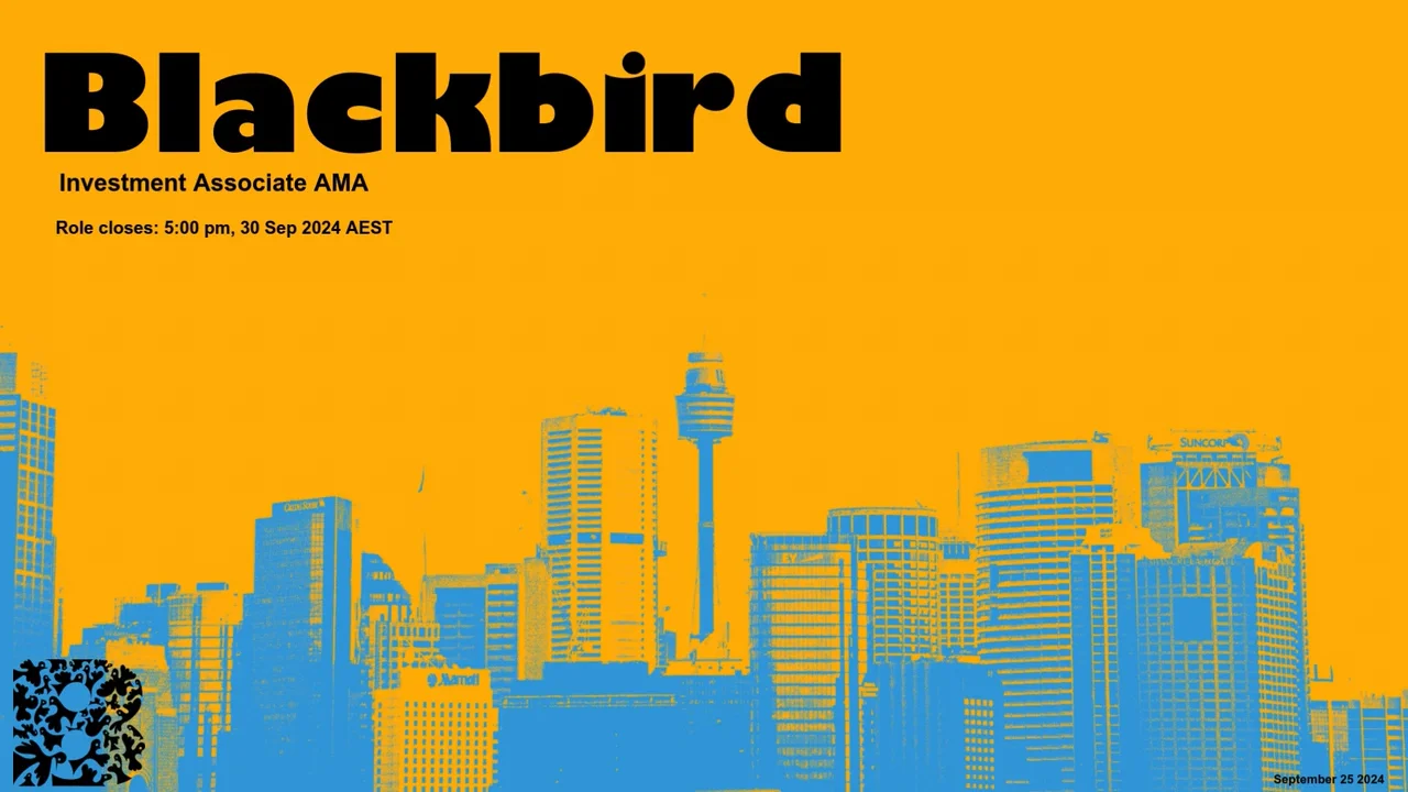 Investment Associate AMA