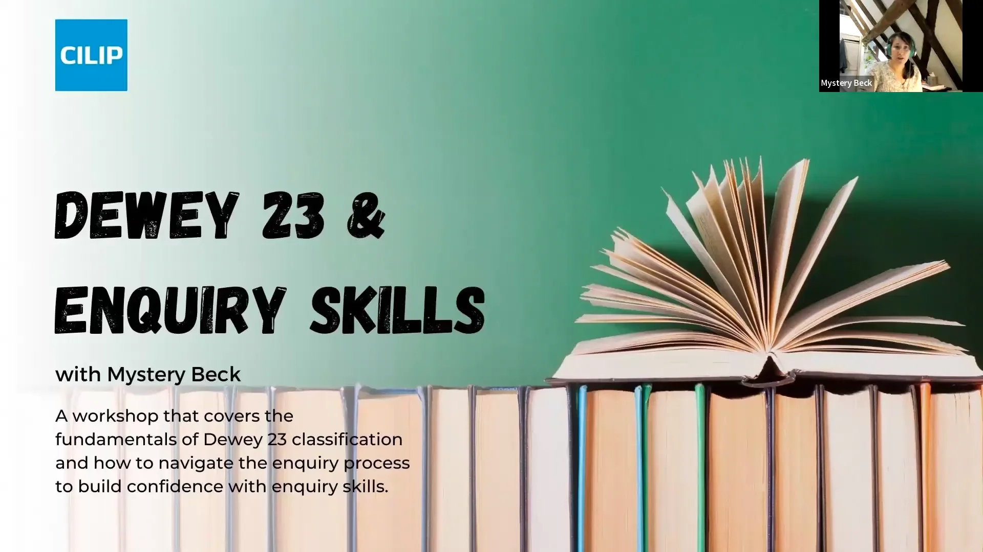 GLL Training: An Introduction to Dewey 23 and Enquiry Skills 24 ...
