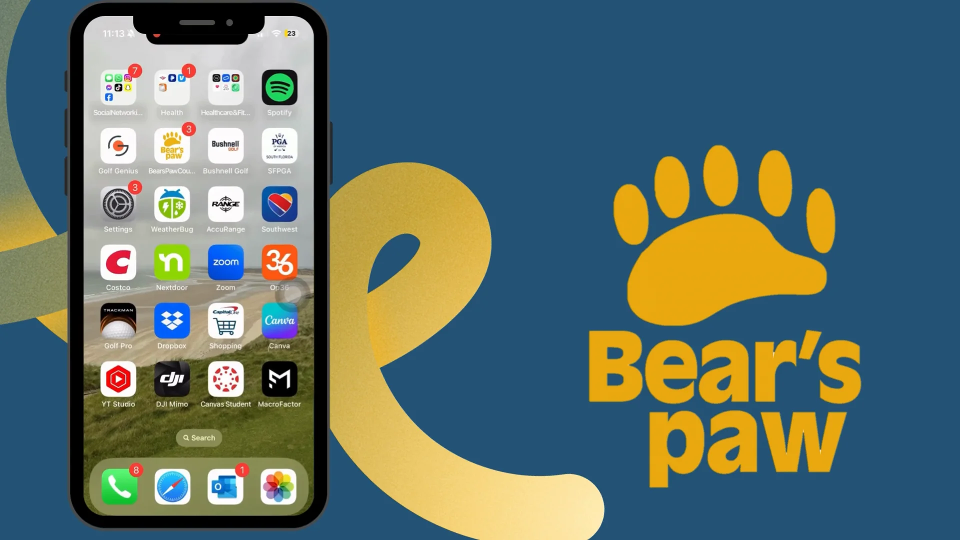 How to register from the Bears Paw App
